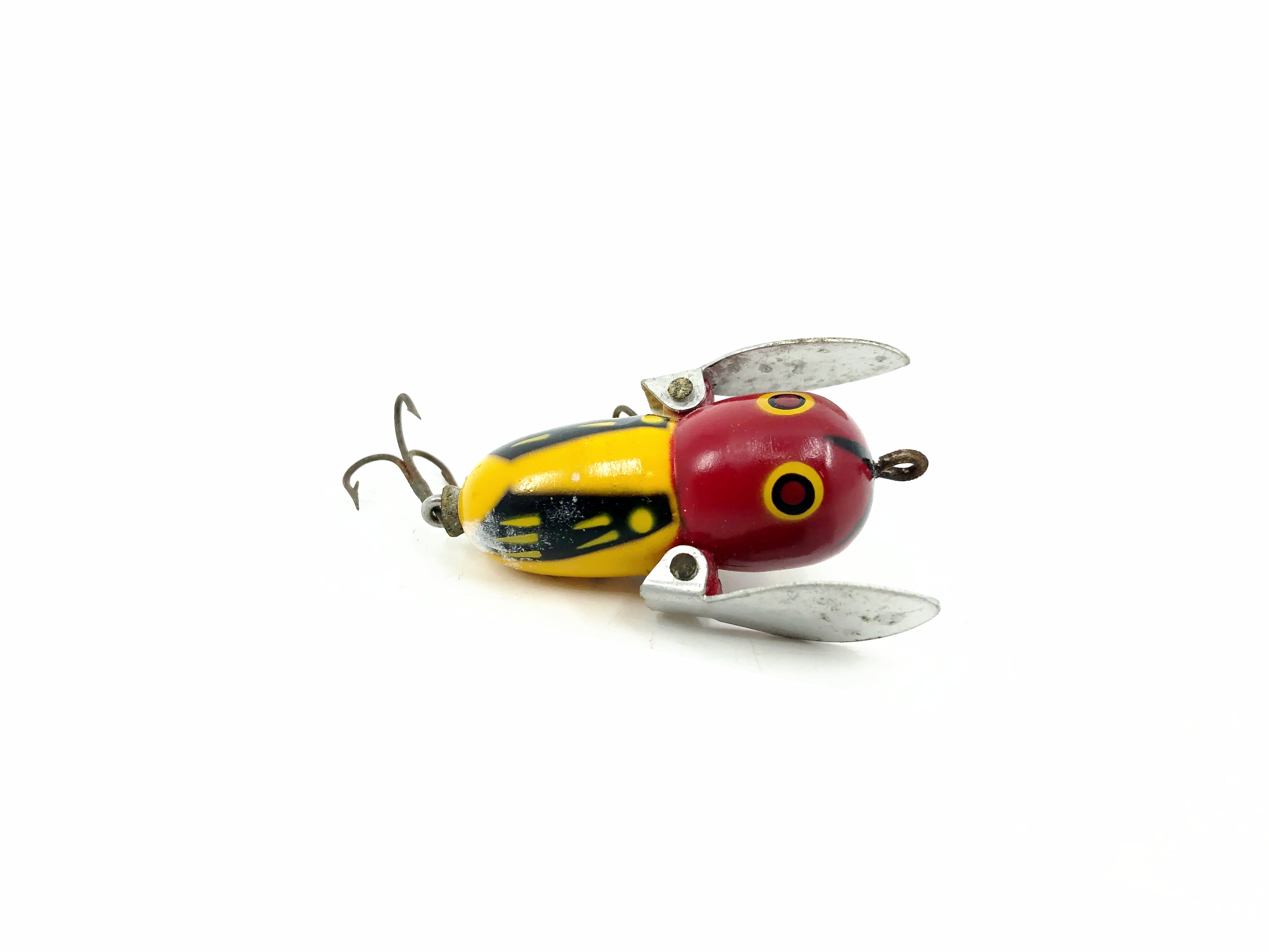 Heddon Tiny Crazy Crawler YRH Yellow Red Head – My Bait Shop, LLC