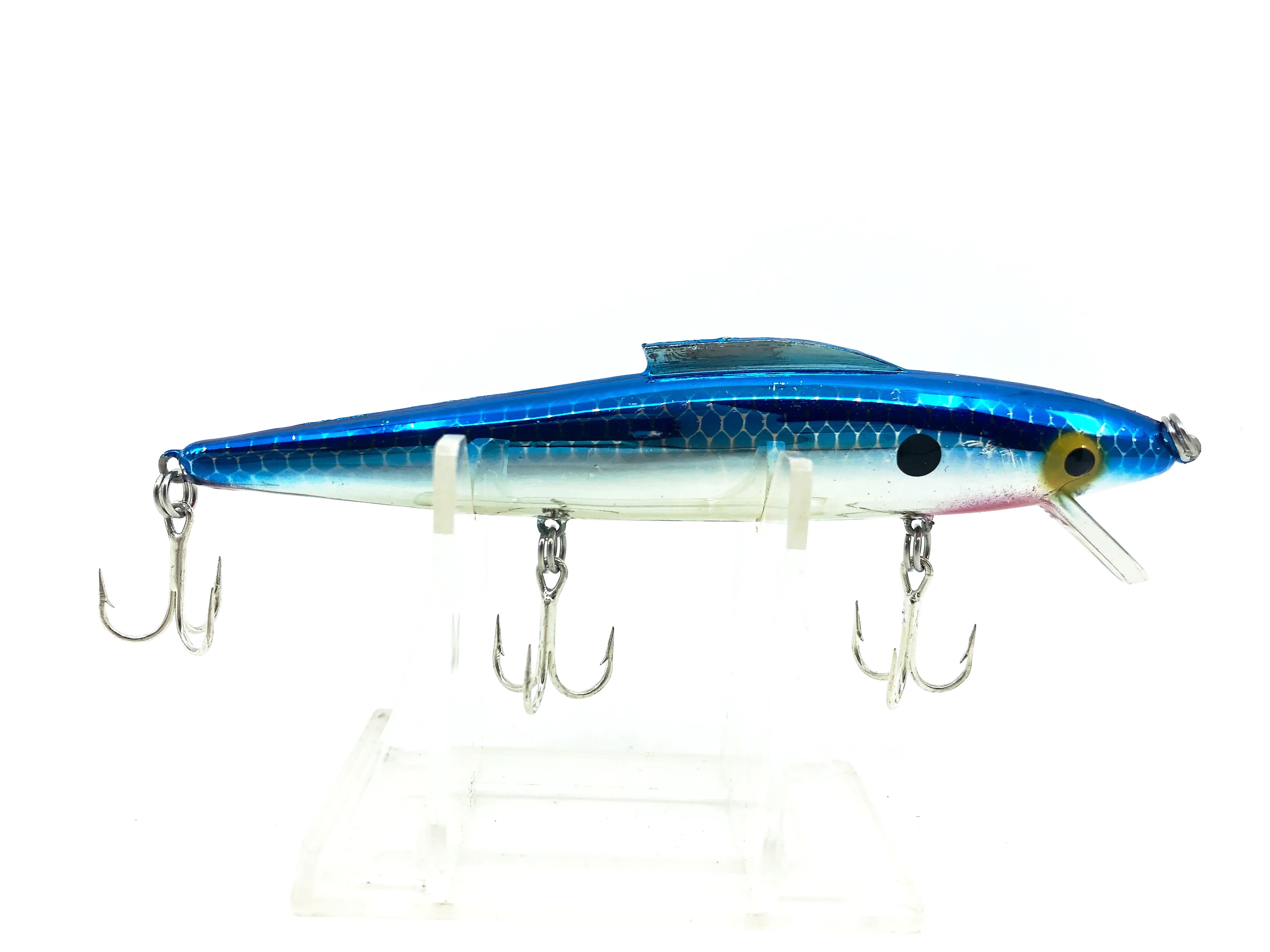 Bill Lewis Rat-L-Stik, #25B Chrome/Blue Back Color – My Bait Shop, LLC