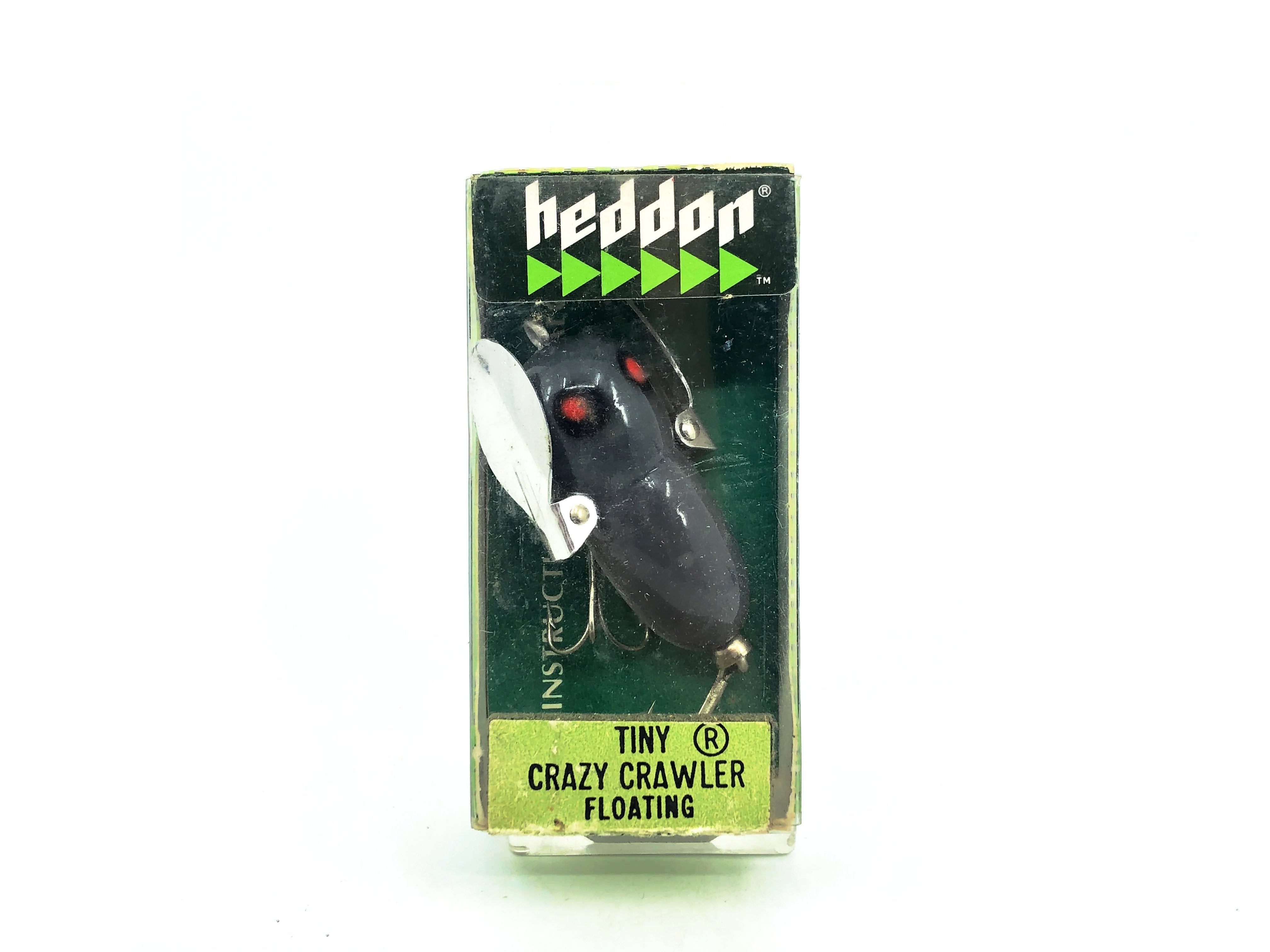 Heddon Tiny Crazy Crawler #320, GM Grey Mouse Color in Box – My Bait Shop, LLC
