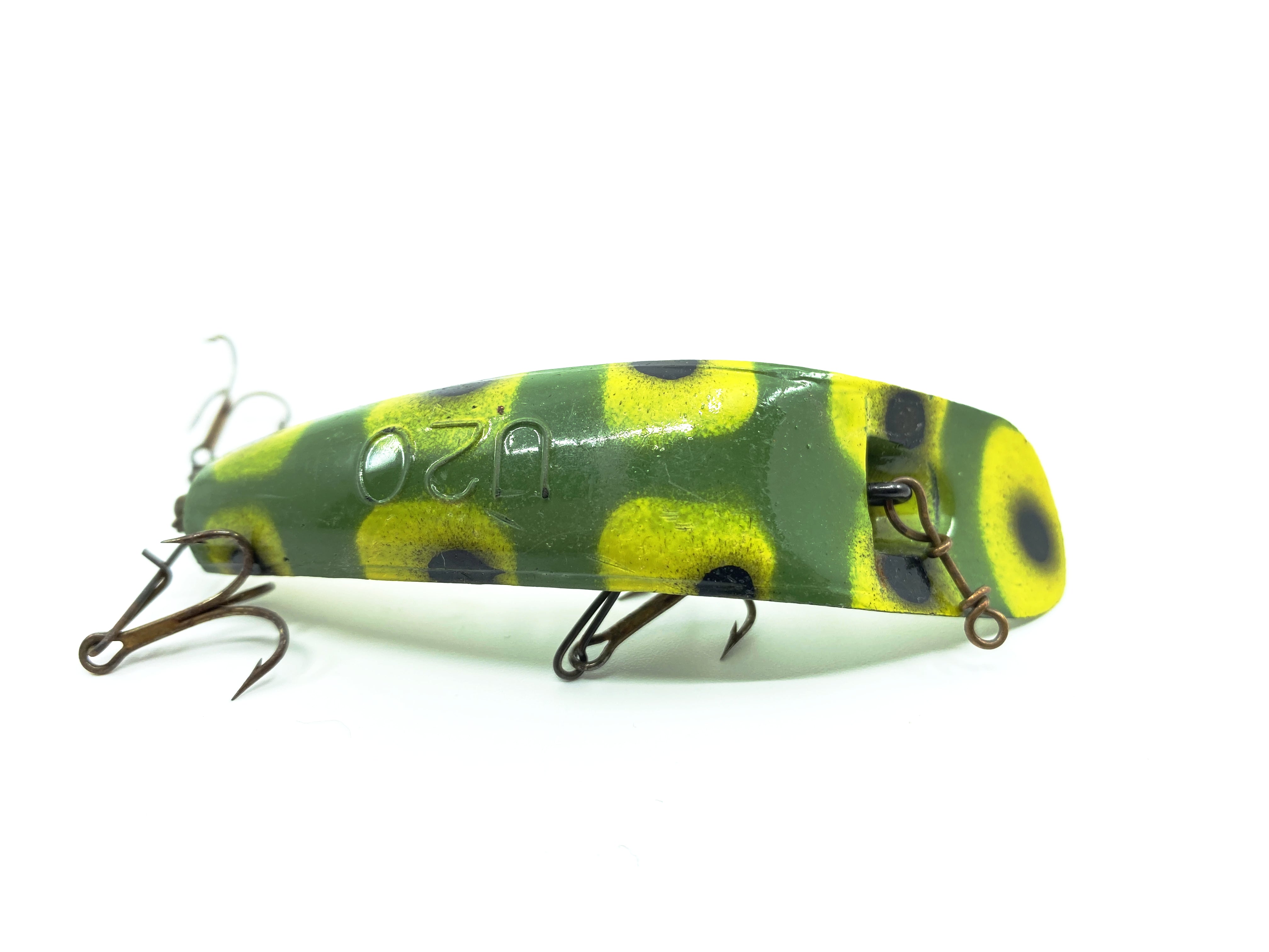 Vintage Helin Flatfish U20 FR Frog Color – My Bait Shop, LLC