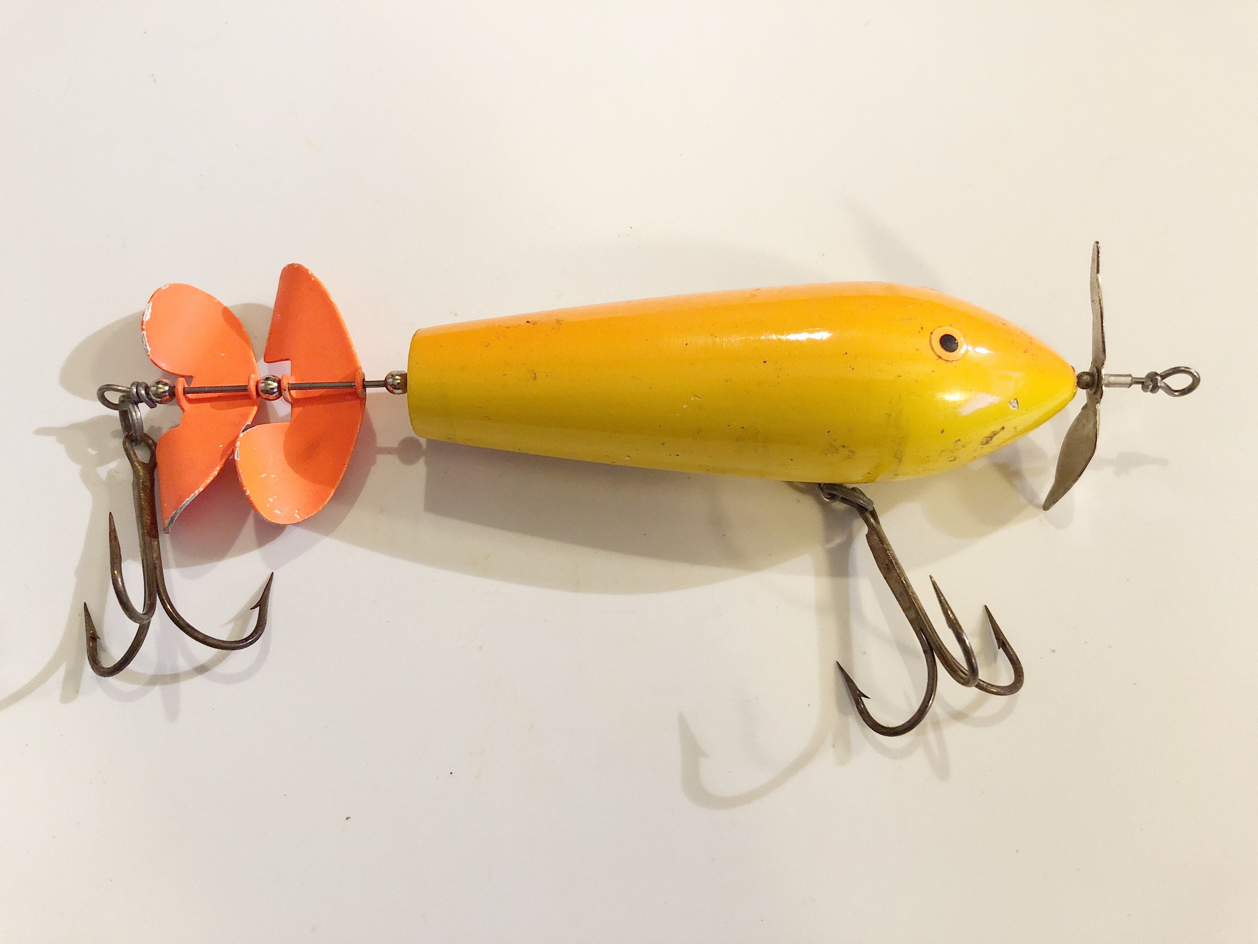 Tru-Tail 7" Musky Lure Orange and Yellow – My Bait Shop, LLC
