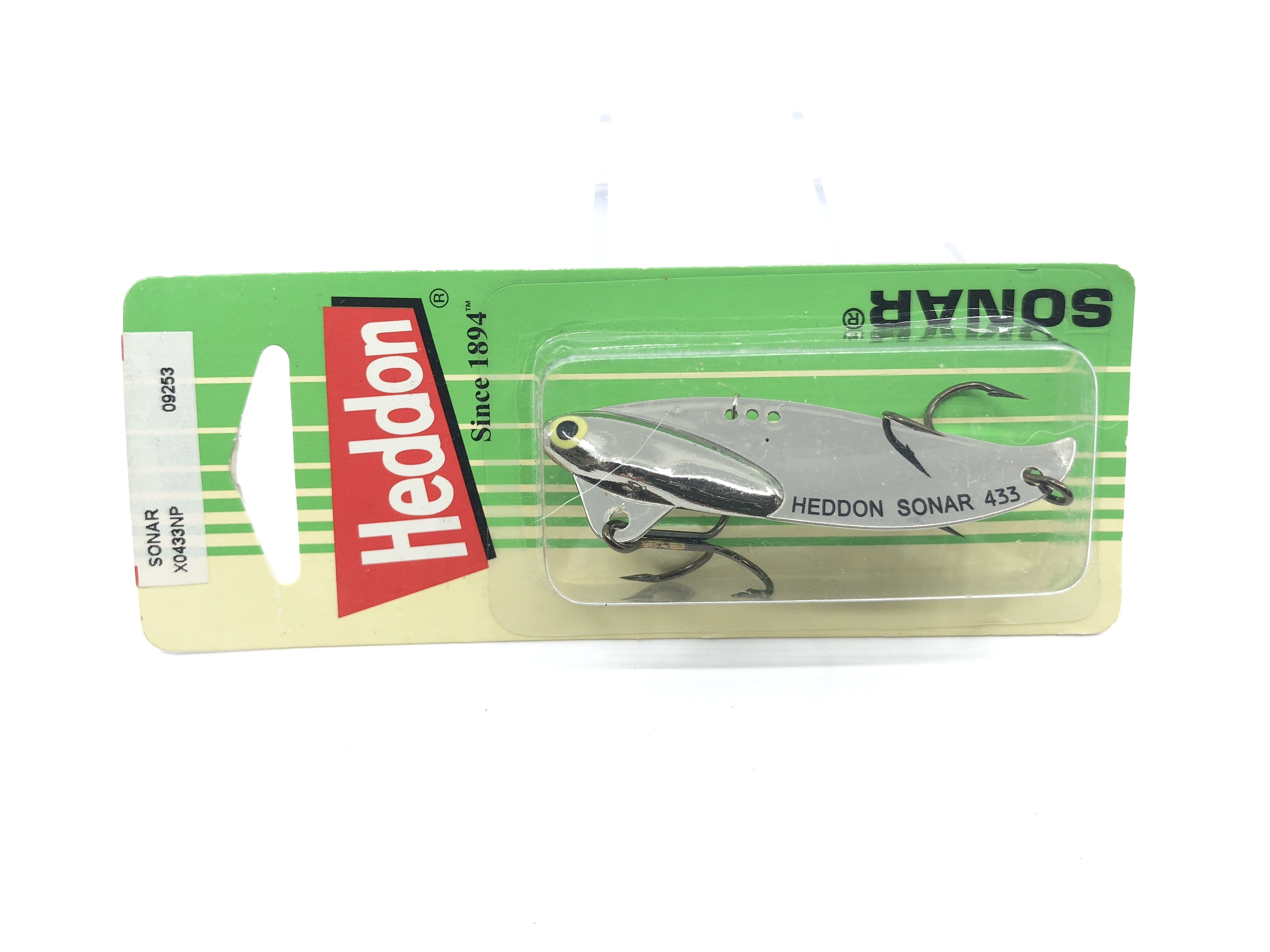 Heddon Sonar New on Card 433 Silver Color – My Bait Shop, LLC