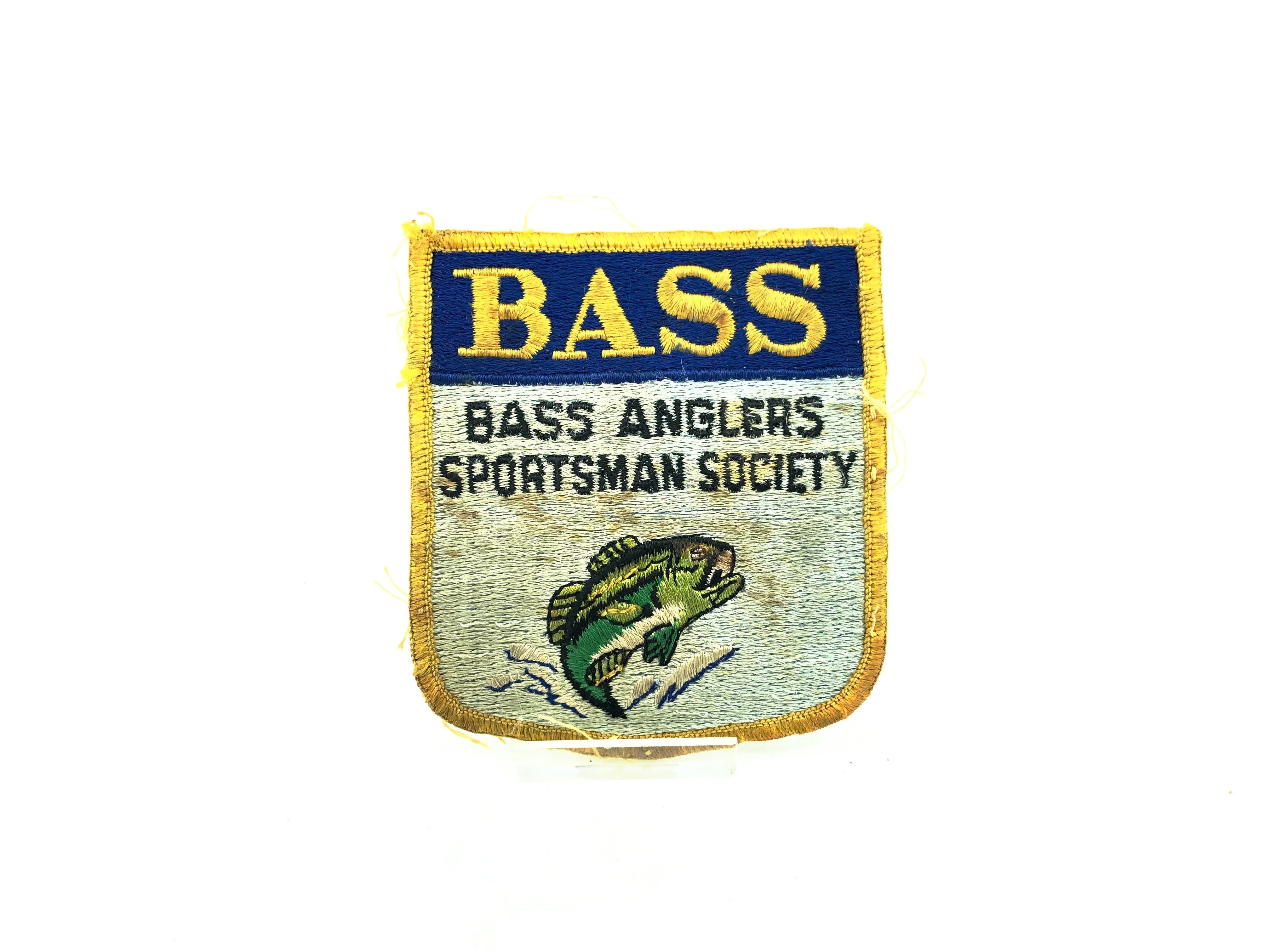 BASS Bass Angler Sportsman Society Vintage Fishing Patch – My Bait Shop ...
