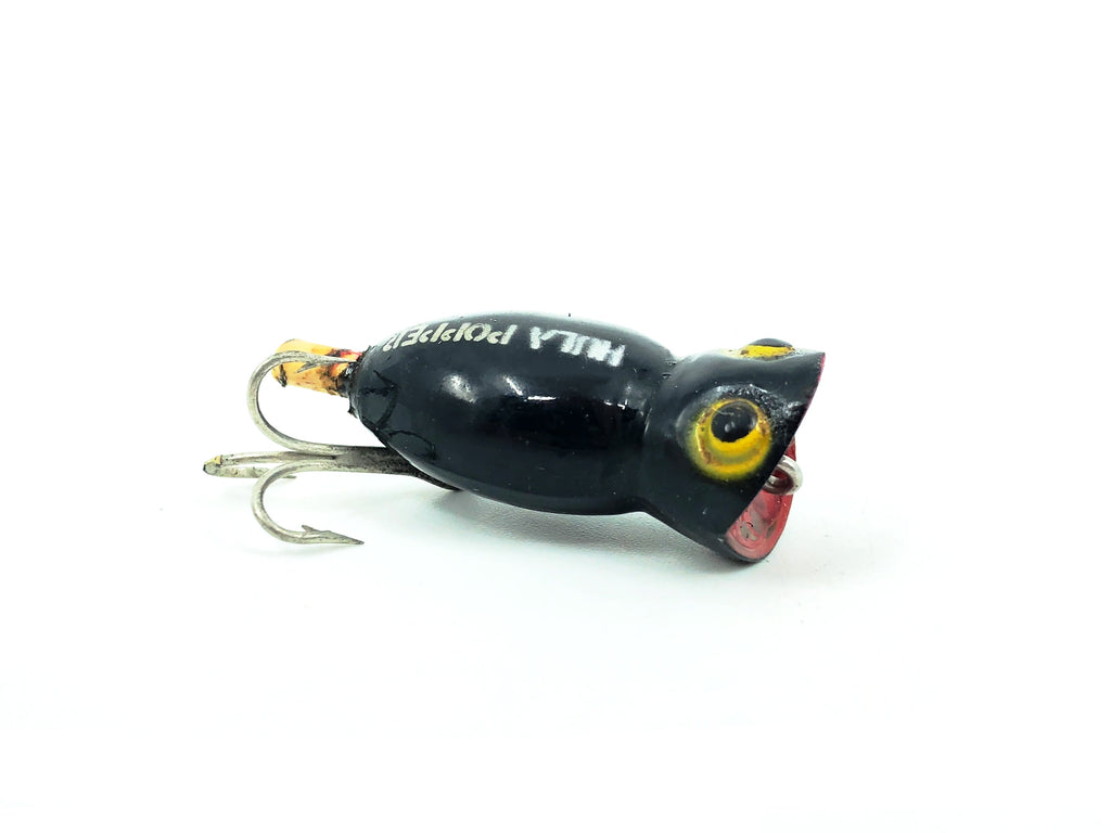 Arbogast Flyrod Hula Popper, Black Color – My Bait Shop, LLC