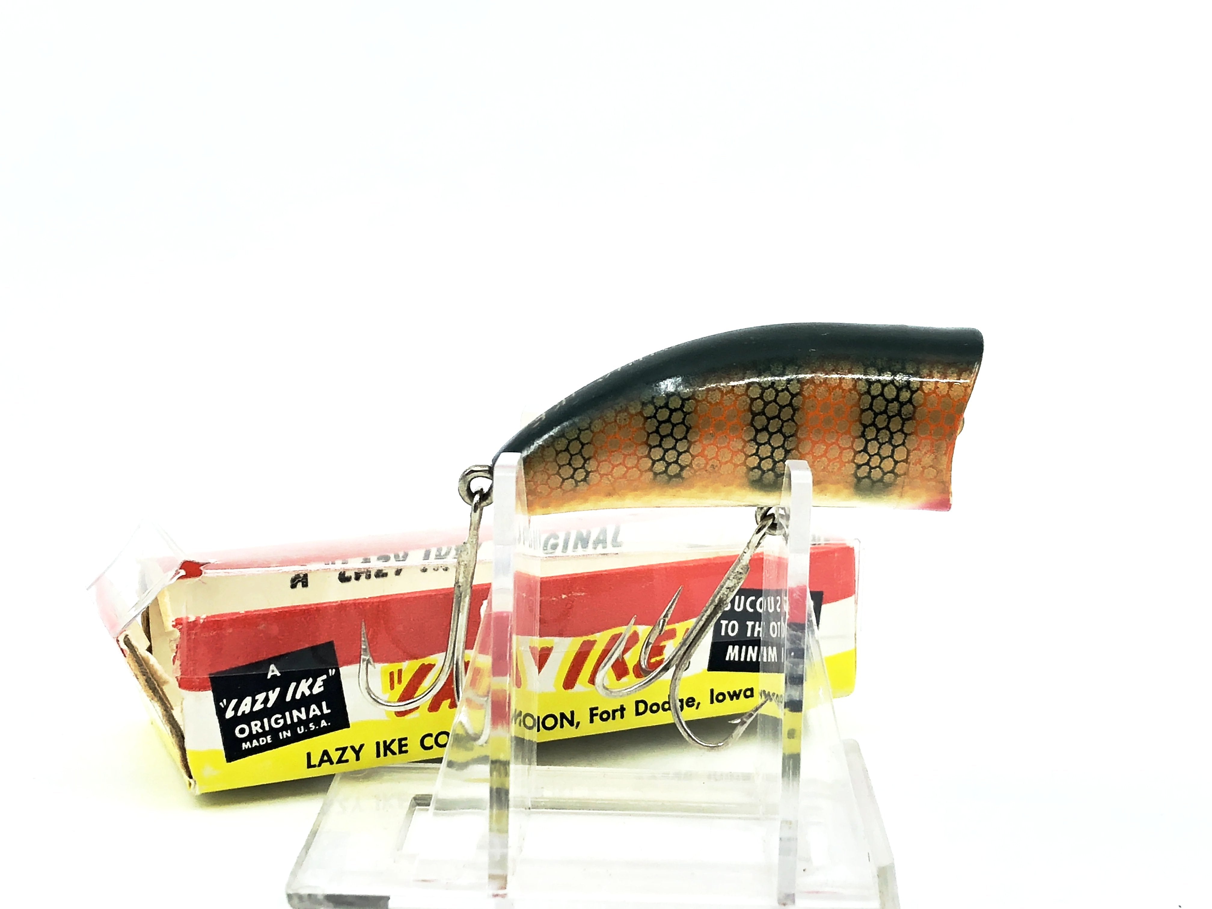 Lazy Ike Chug Ike KC-2, PE Perch Color with Box – My Bait Shop, LLC