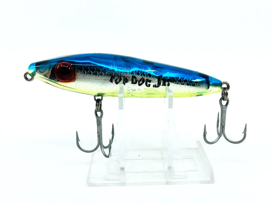 L & S Top Dog Jr., 84MR-CHBL Chartreuse/Blue Back Color – My Bait Shop, LLC
