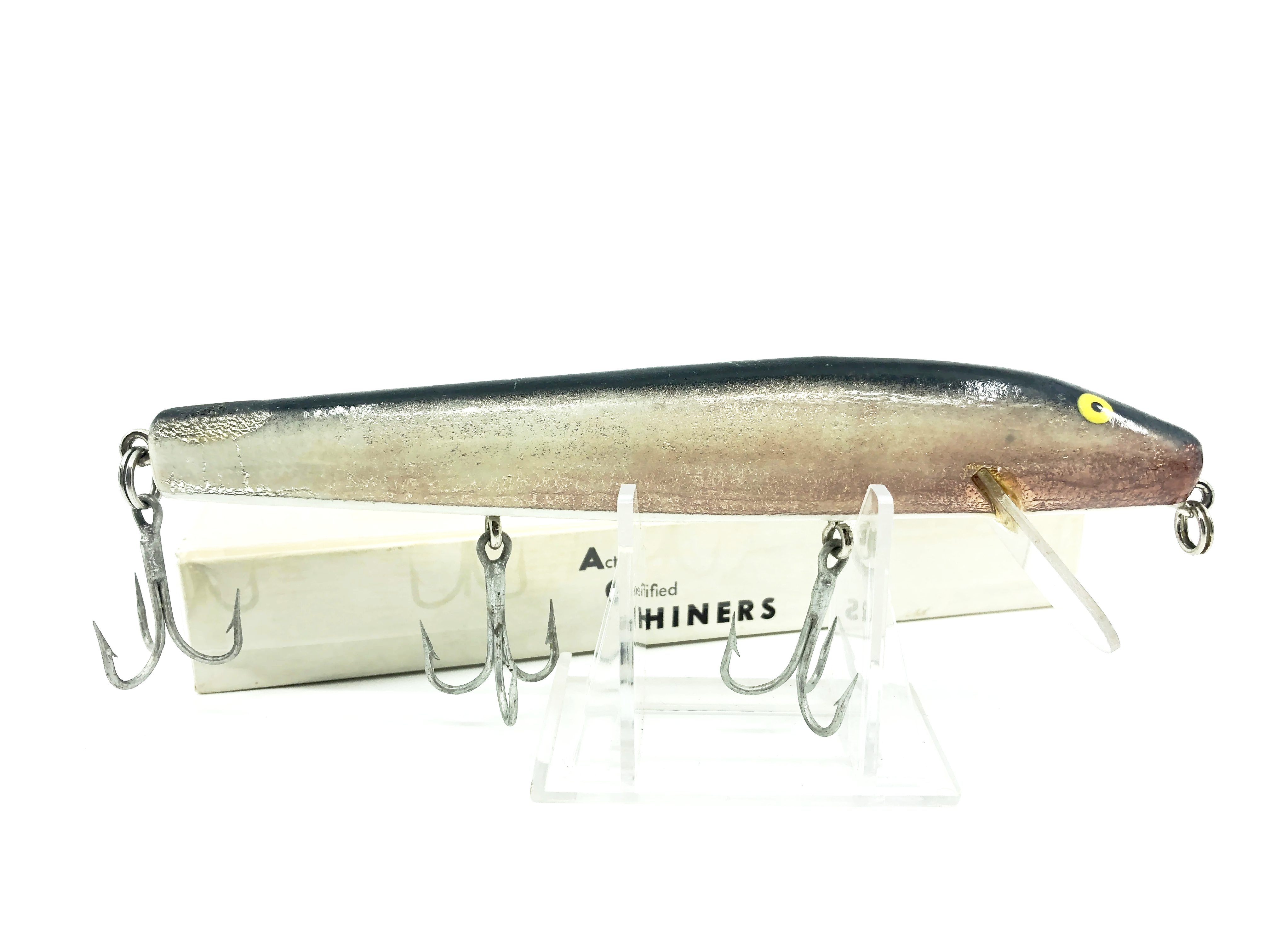 A.C Shiner 675, Silver/Black Back Color with Box – My Bait Shop, LLC