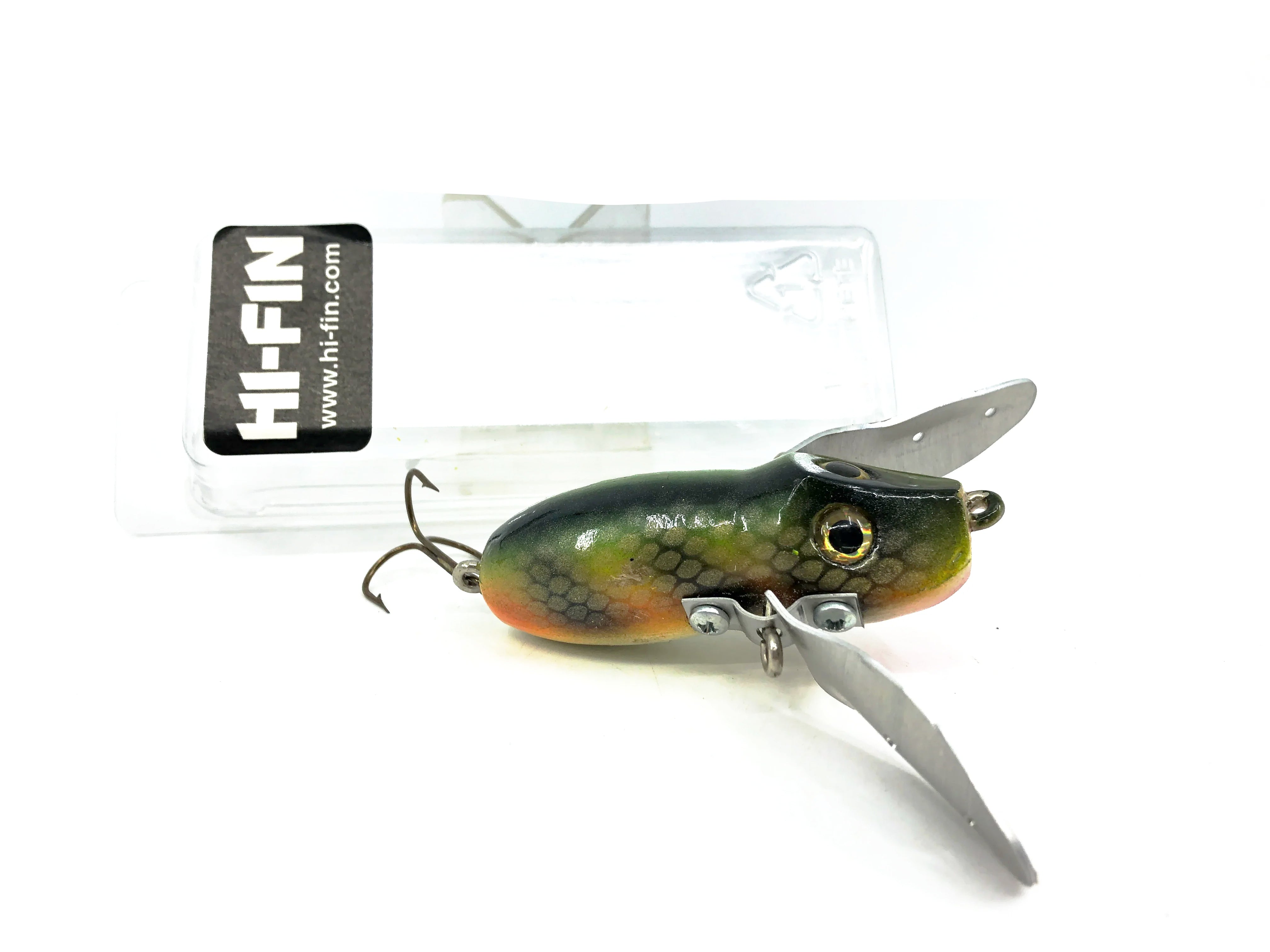 Hi-Fin Bass Creeper Lure, Perch Color in Box – My Bait Shop, LLC