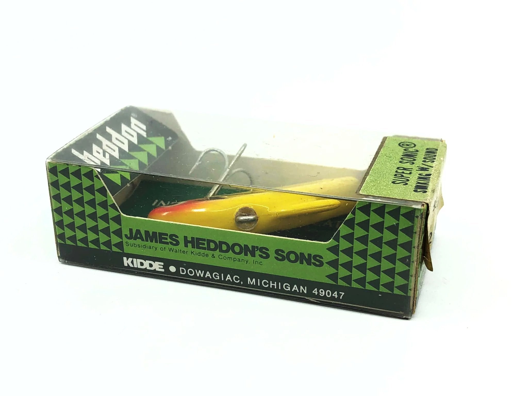 Heddon Super Sonic, 9385 Y Yellow Color with Box – My Bait Shop, LLC