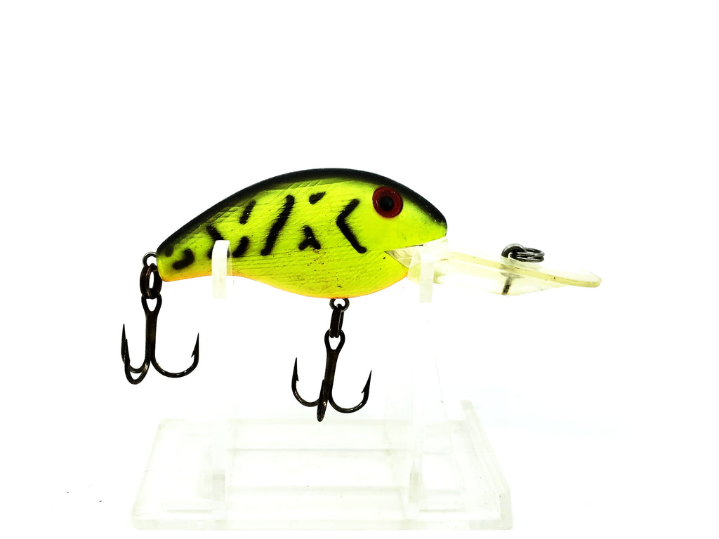 Rebel Deep Wee-R, #38 Chartreuse/Black Back Color – My Bait Shop, LLC