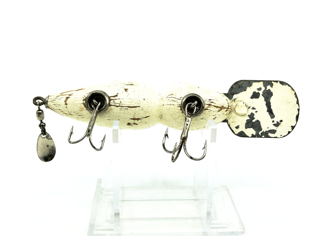 Wooden Martin Lizard, White Color, Glass Eyes – My Bait Shop, LLC