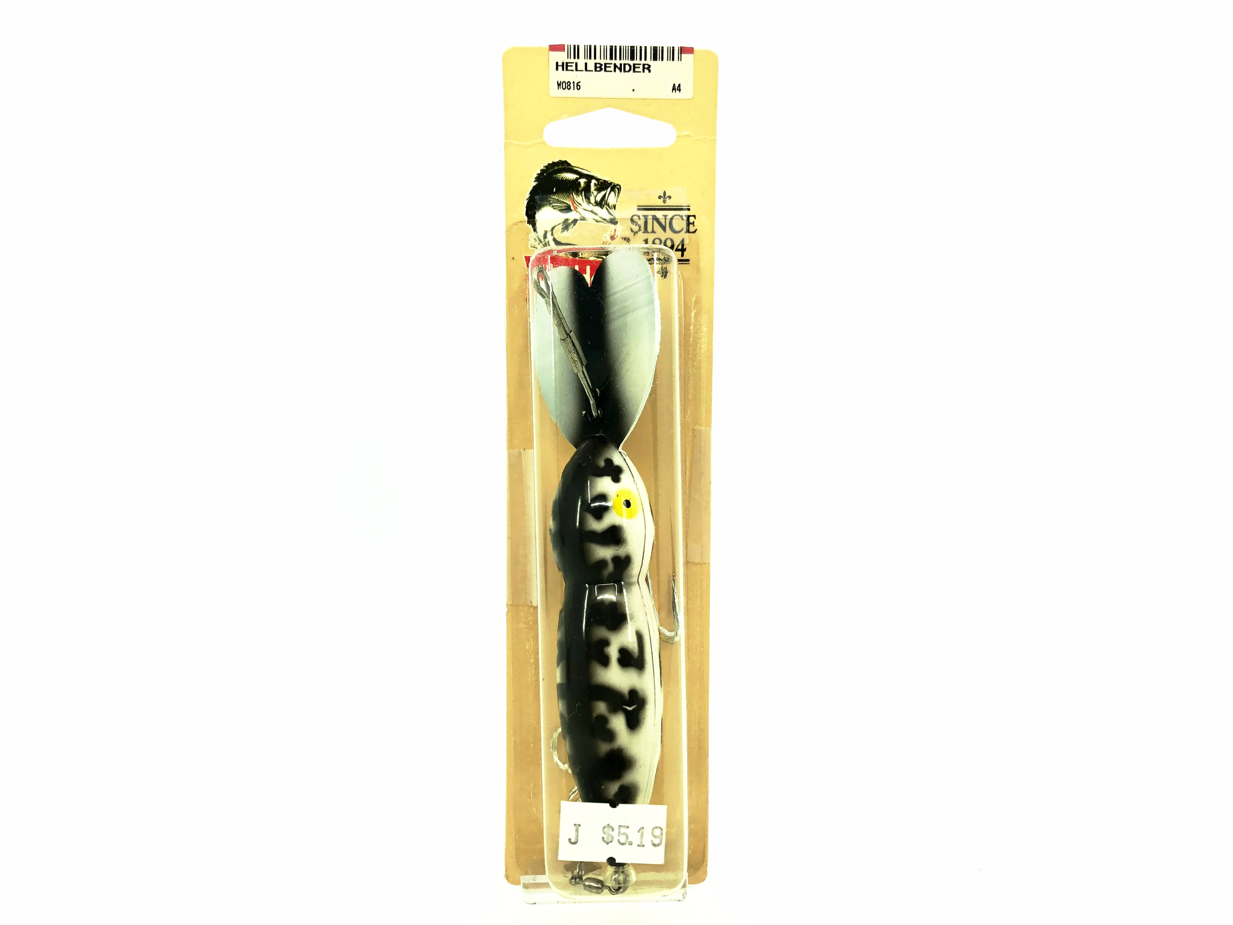 Heddon Hellbender Magnum Whopper Stopper, Coachdog Color with Card – My ...