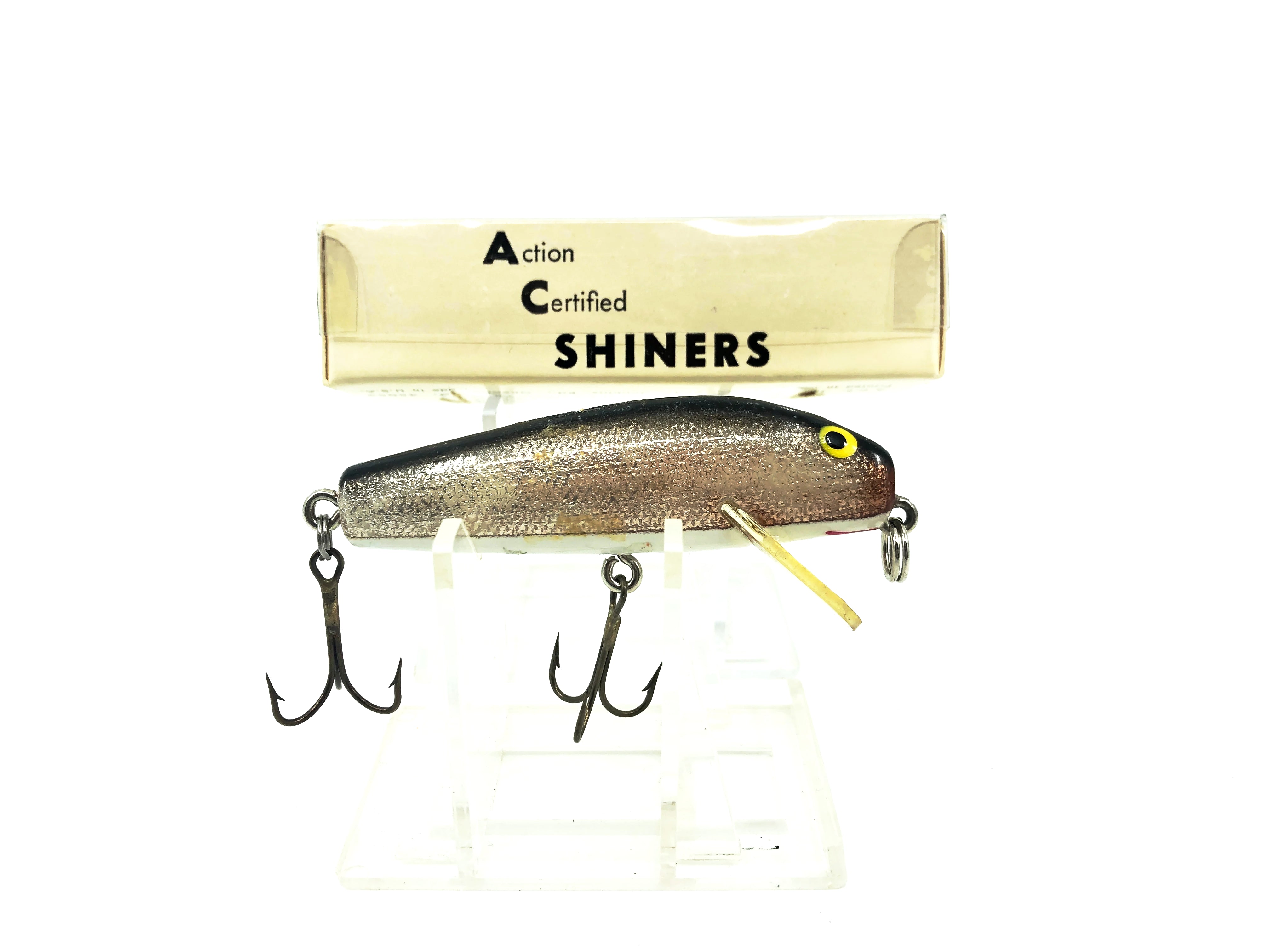 A.C Shiner 302, Silver/Black Back Color with Box – My Bait Shop, LLC