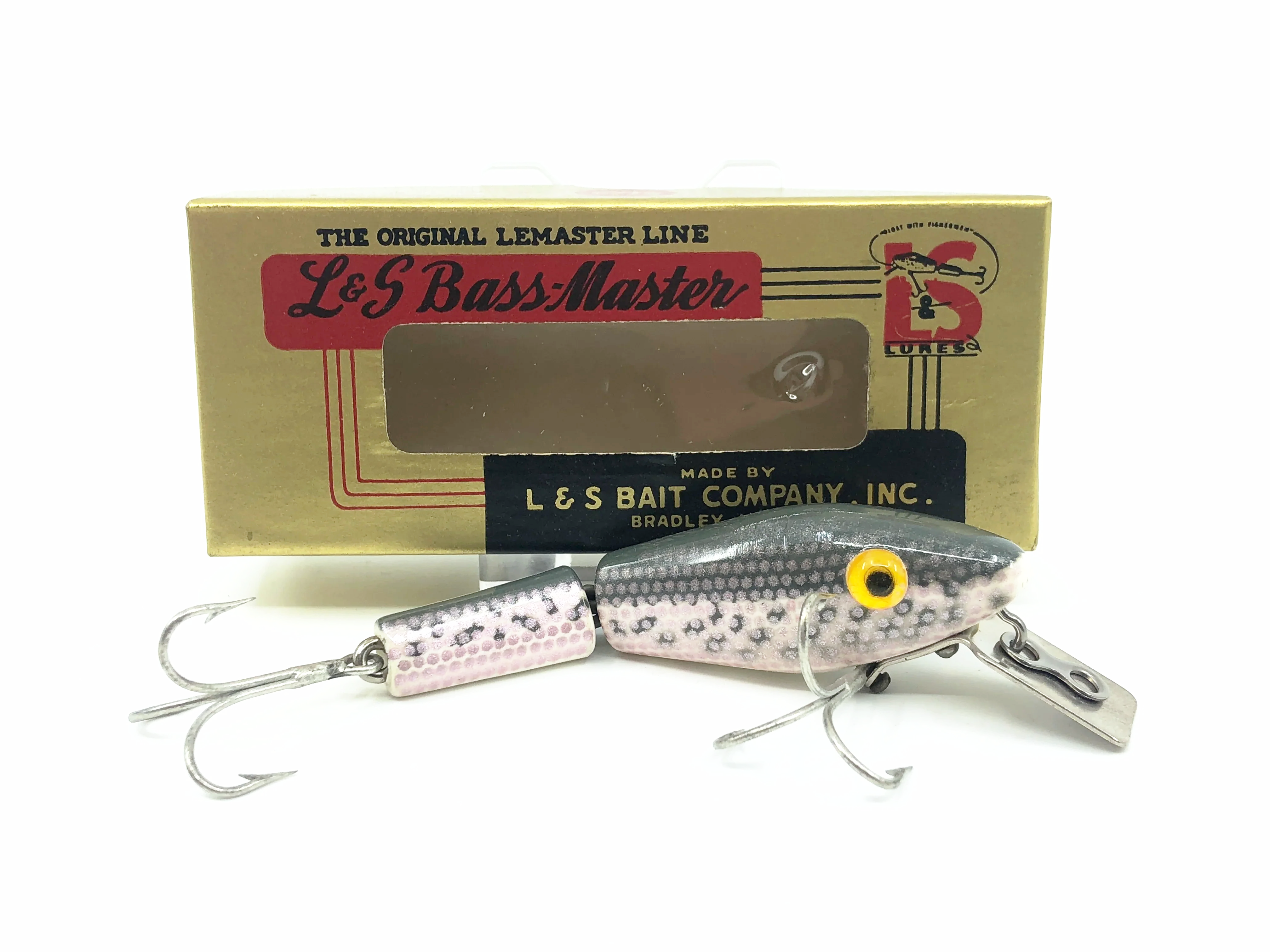 L & S Bass Master 1525 Model, White Belly/Grey Green Back & Speckles C ...