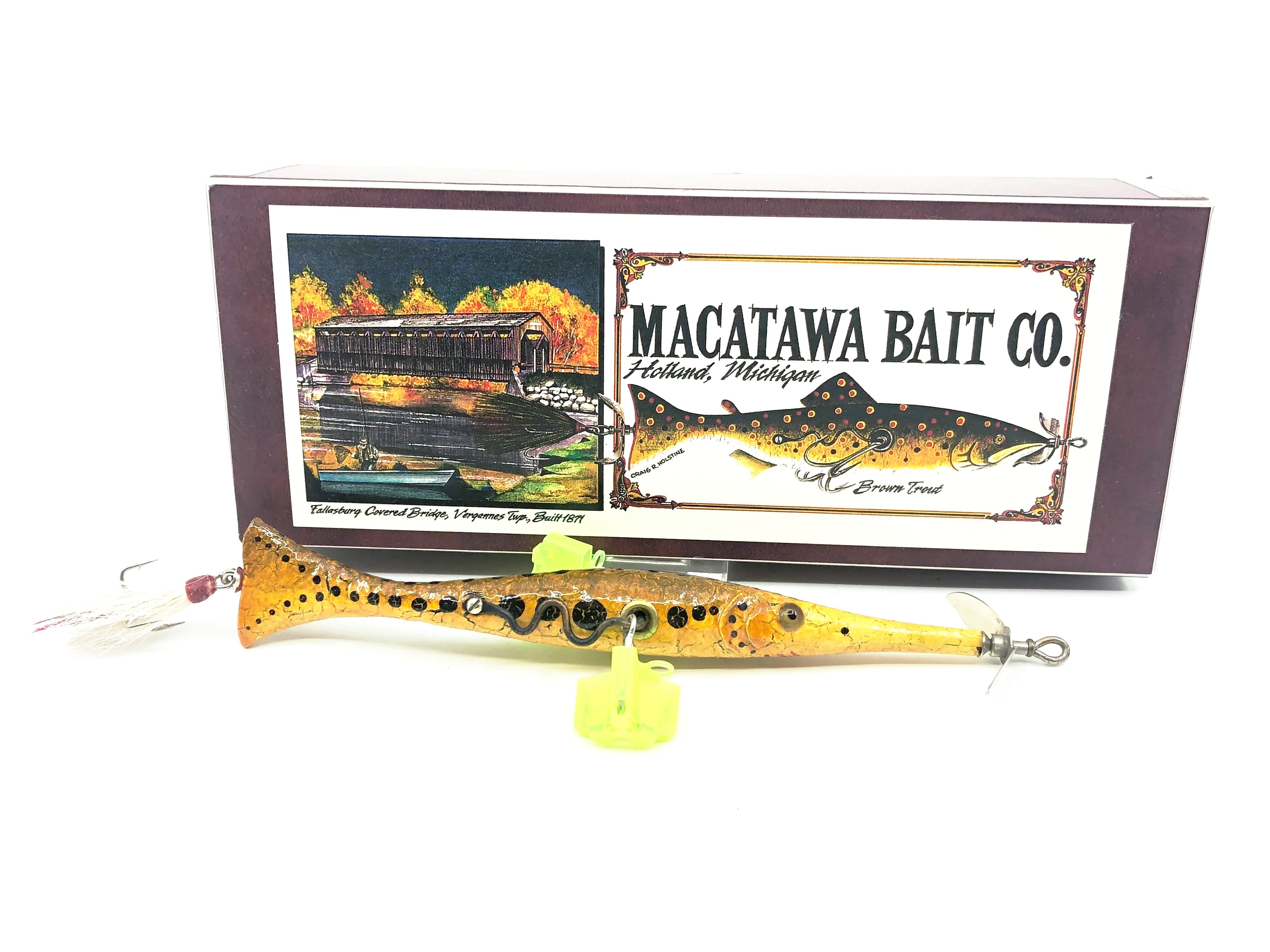 Macatawa Bait Co. Gar 6" Lure w/Box - Signed – My Bait Shop, LLC