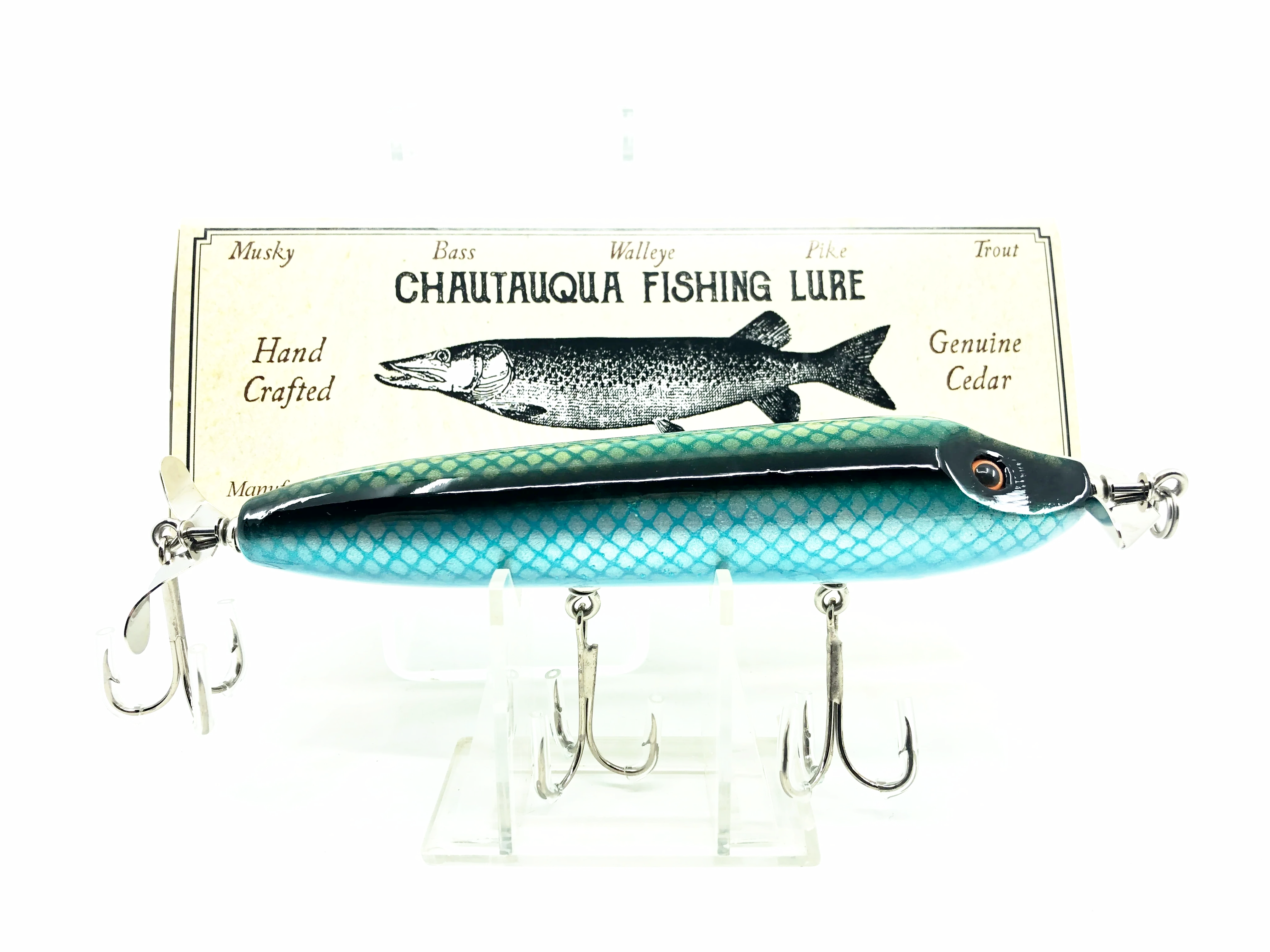 Chautauqua Topwater Vamp, Jade Dragon Color – My Bait Shop, LLC