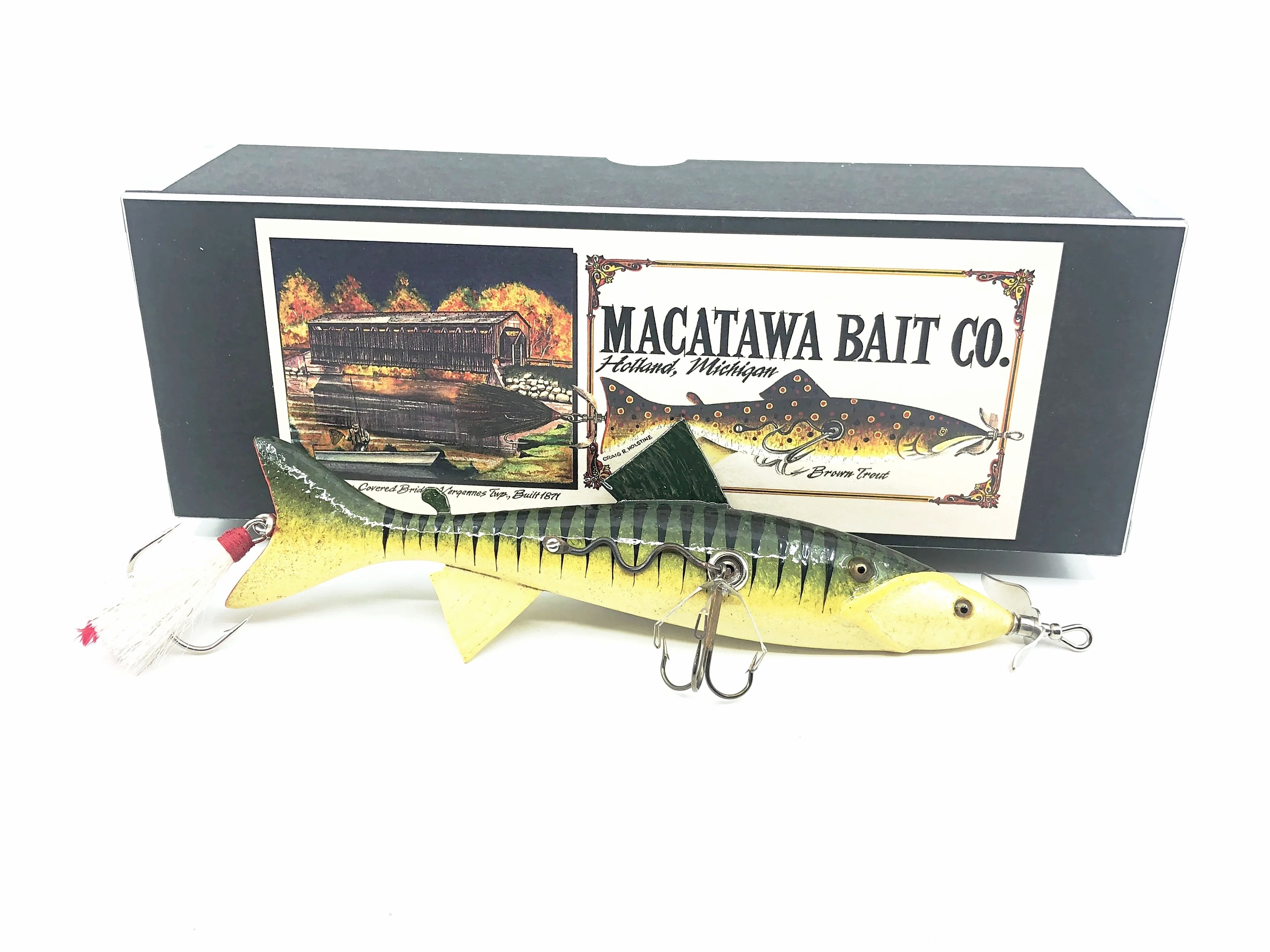 Macatawa Bait Co. Special Fisheatus Lure w/Box - Signed – My Bait Shop, LLC