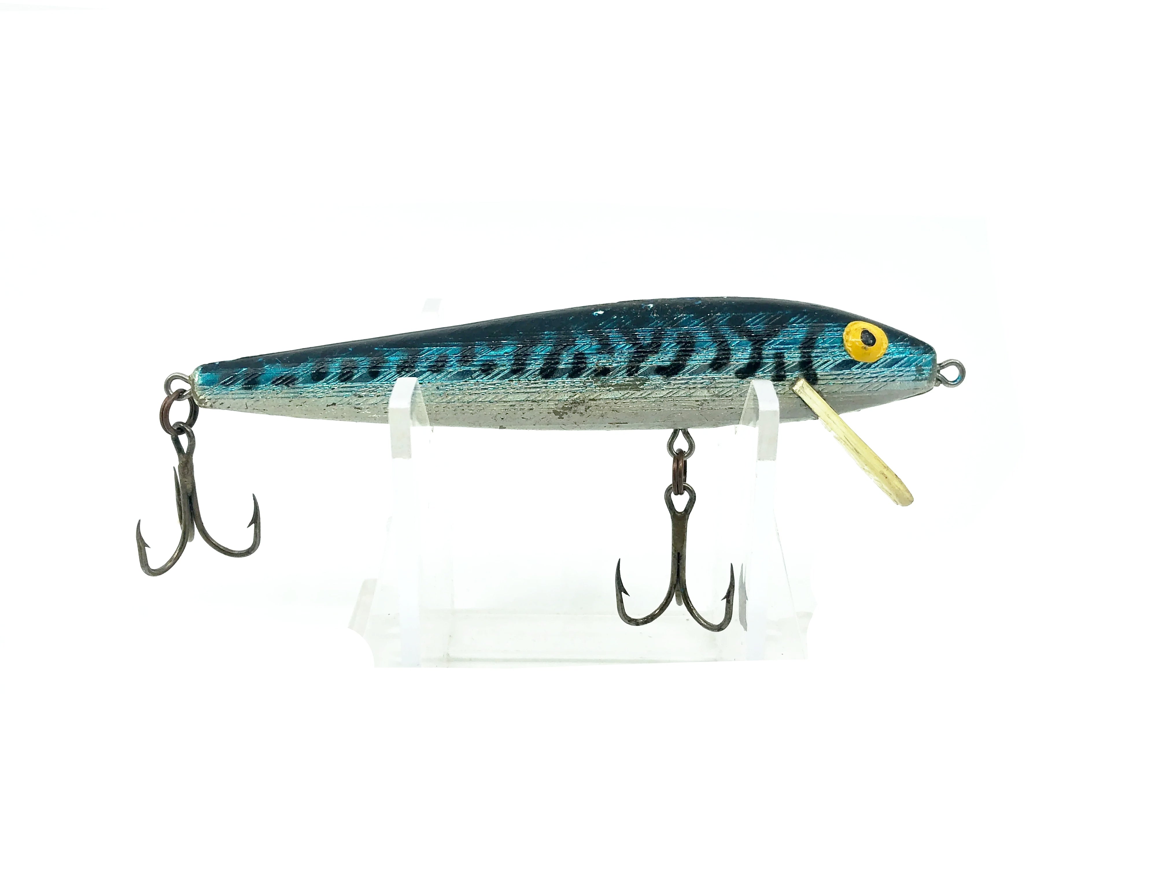 Rebel Floating Minnow F10, #13 Silver/Blue/Black Stripes Color – My ...