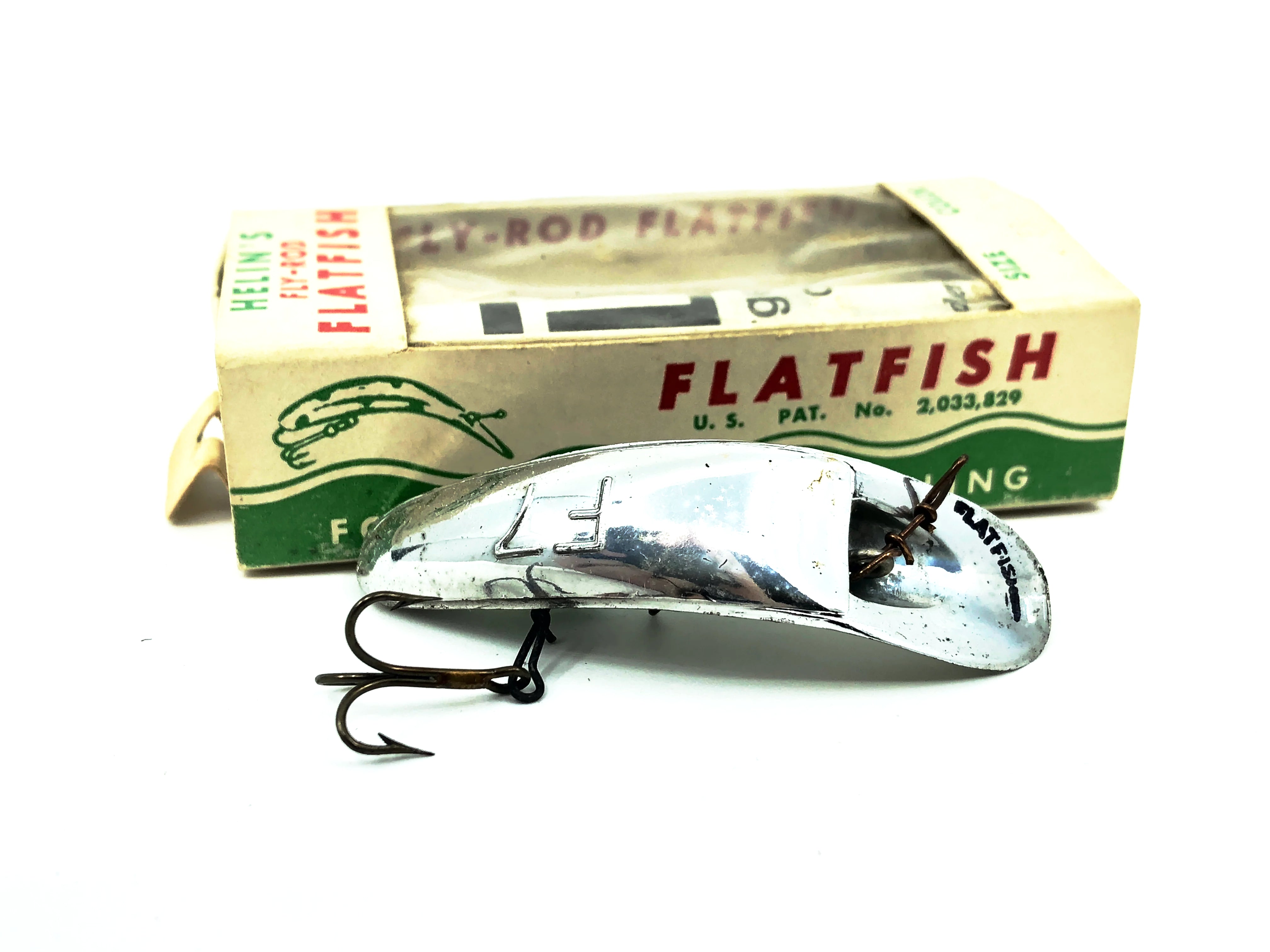 Helin Flatfish F7, SPL Silver Plated Color in Box – My Bait Shop, LLC