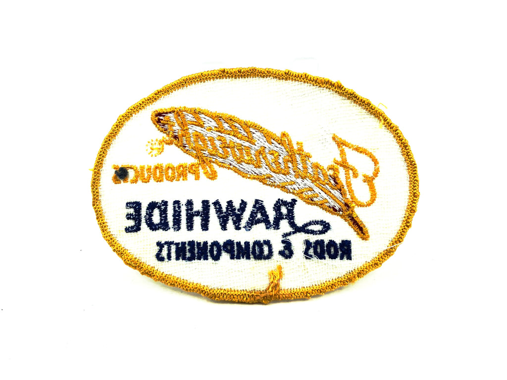 Featherweight Products Rawhide Rods Fishing Vintage Patch – My Bait ...