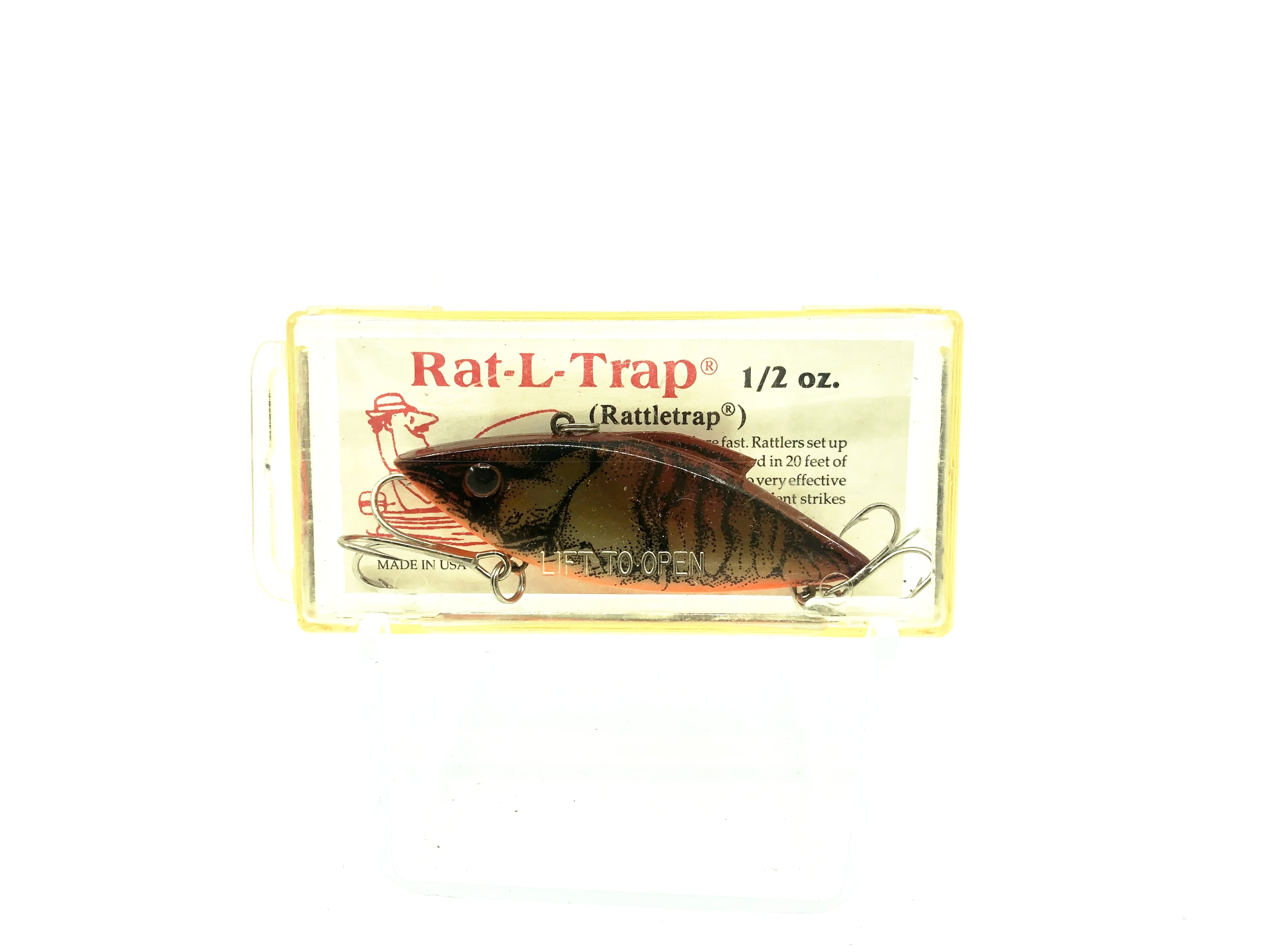 Bill Lewis Rat-L-Trap, #46N Natural Crawfish Color w/Box – My Bait Shop ...