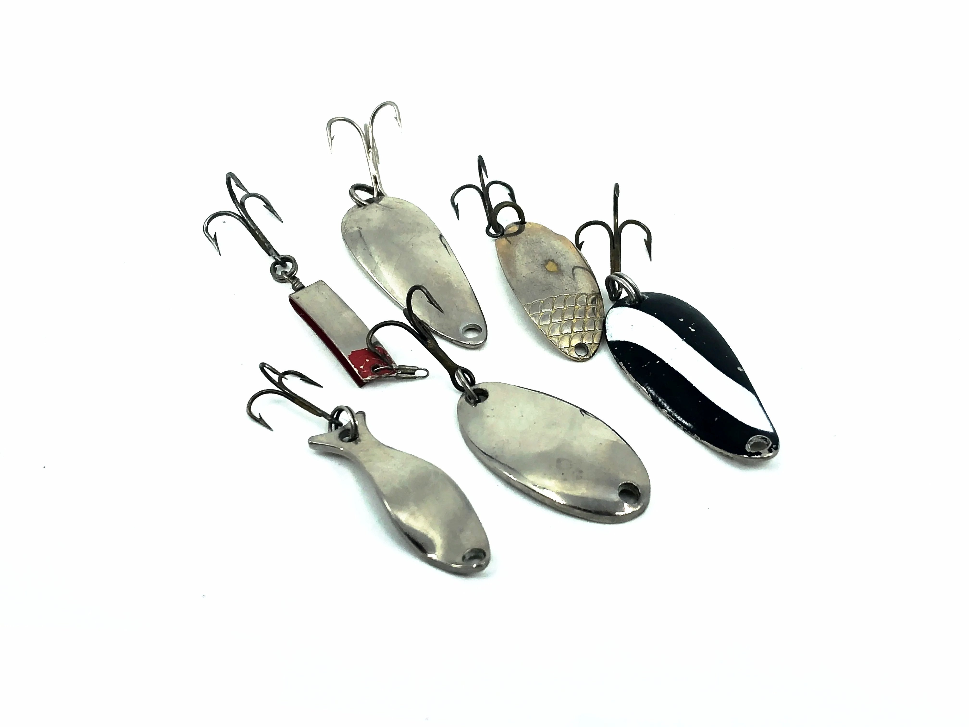 Vintage Small Spoon 6 Pack- South Bend, Wonderlure, & More! – My Bait ...
