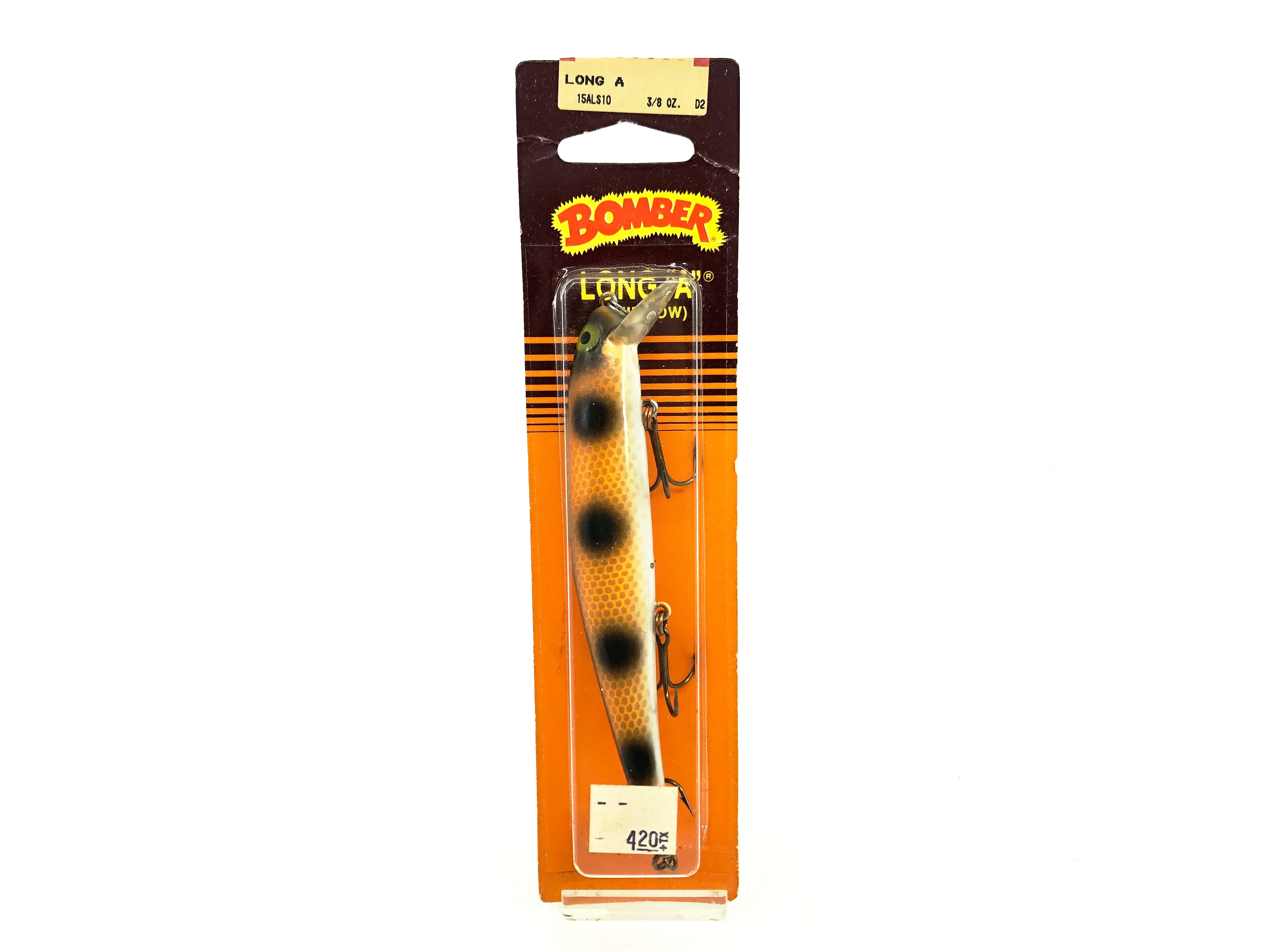 Bomber Long A 15A, Special Order ALS10 Orange Body/Gold Scale/White Be ...