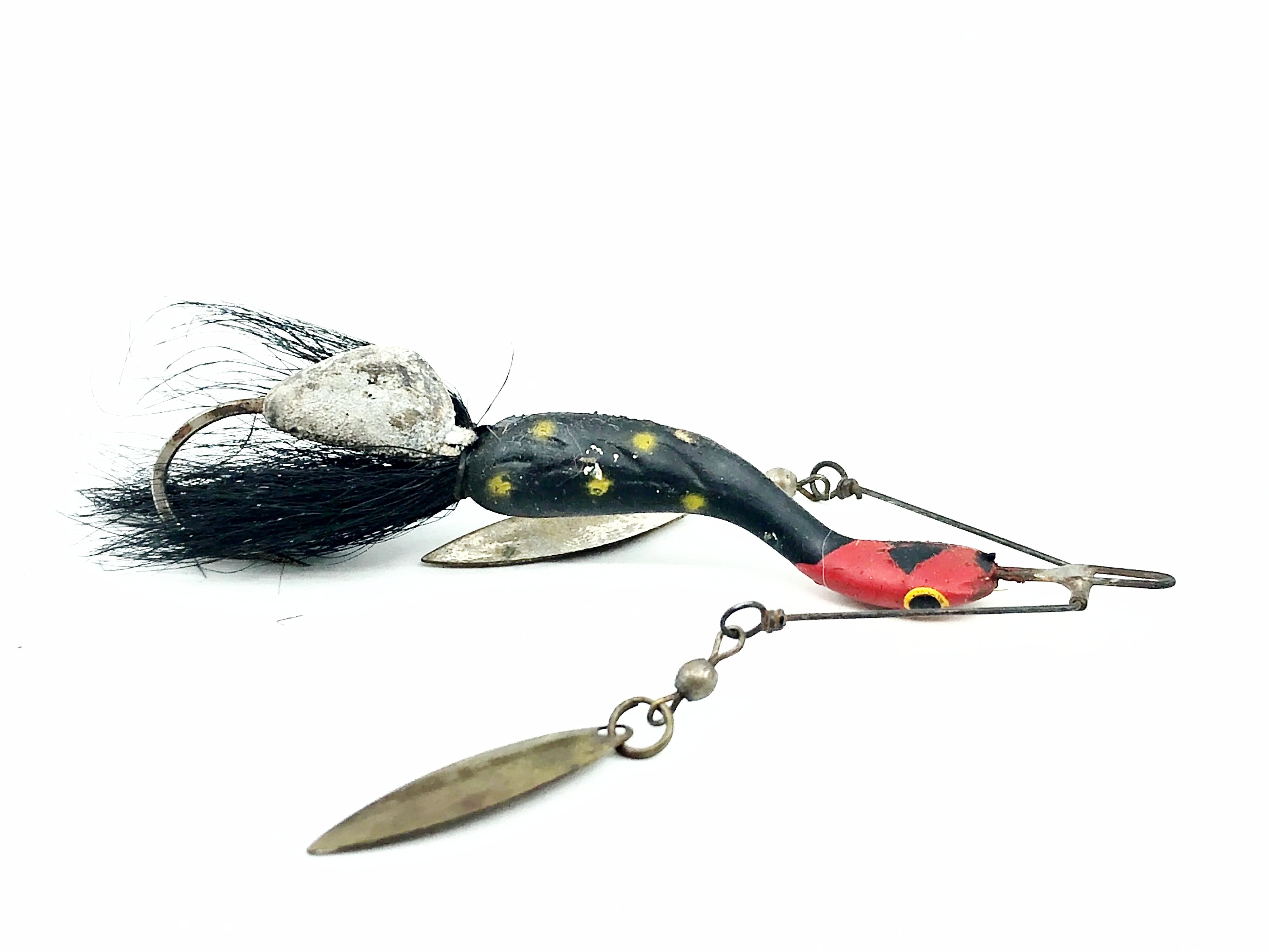 Weber Weedless Webaduck, Red Head/Black & Yellow Spots Color – My Bait ...