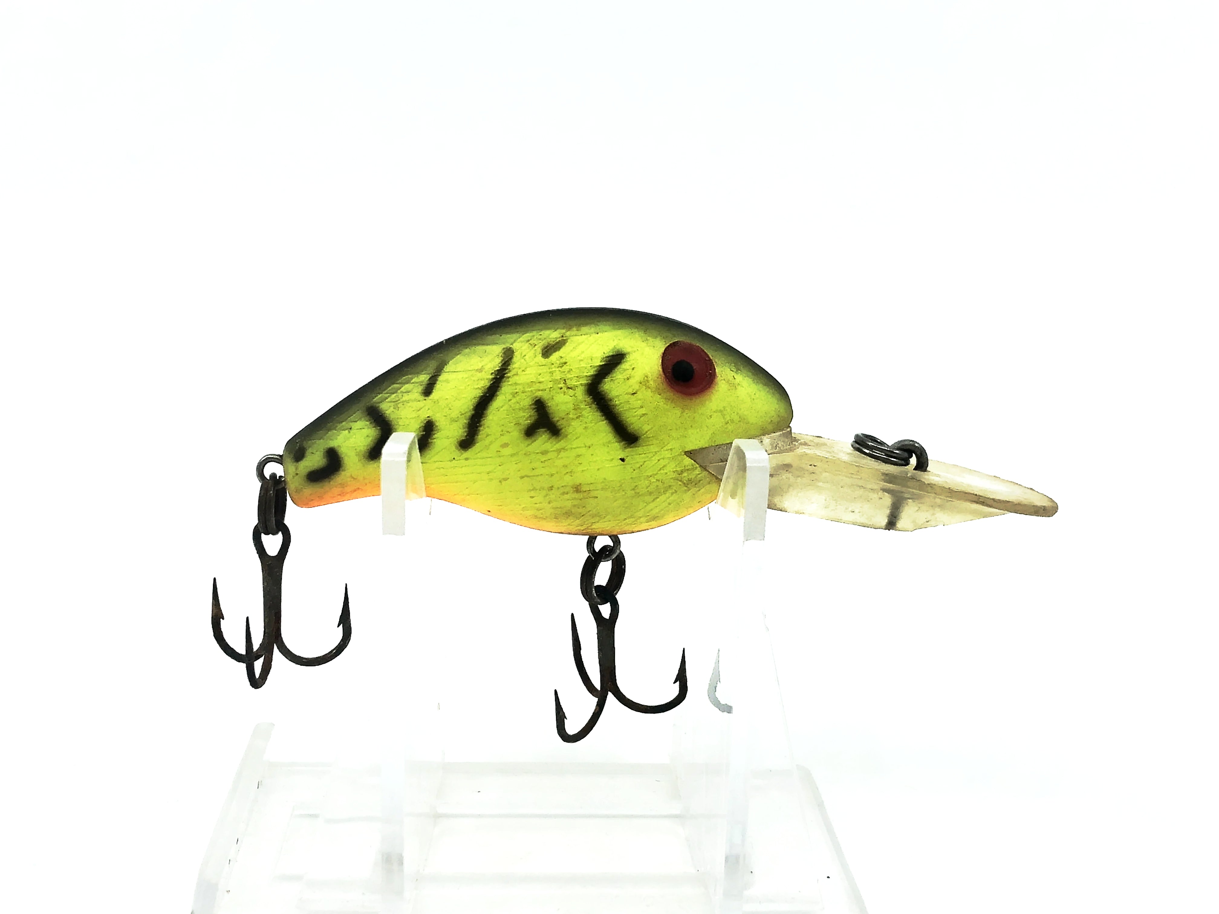 Rebel Deep Wee-R, #38 Chartreuse/Black Color – My Bait Shop, LLC