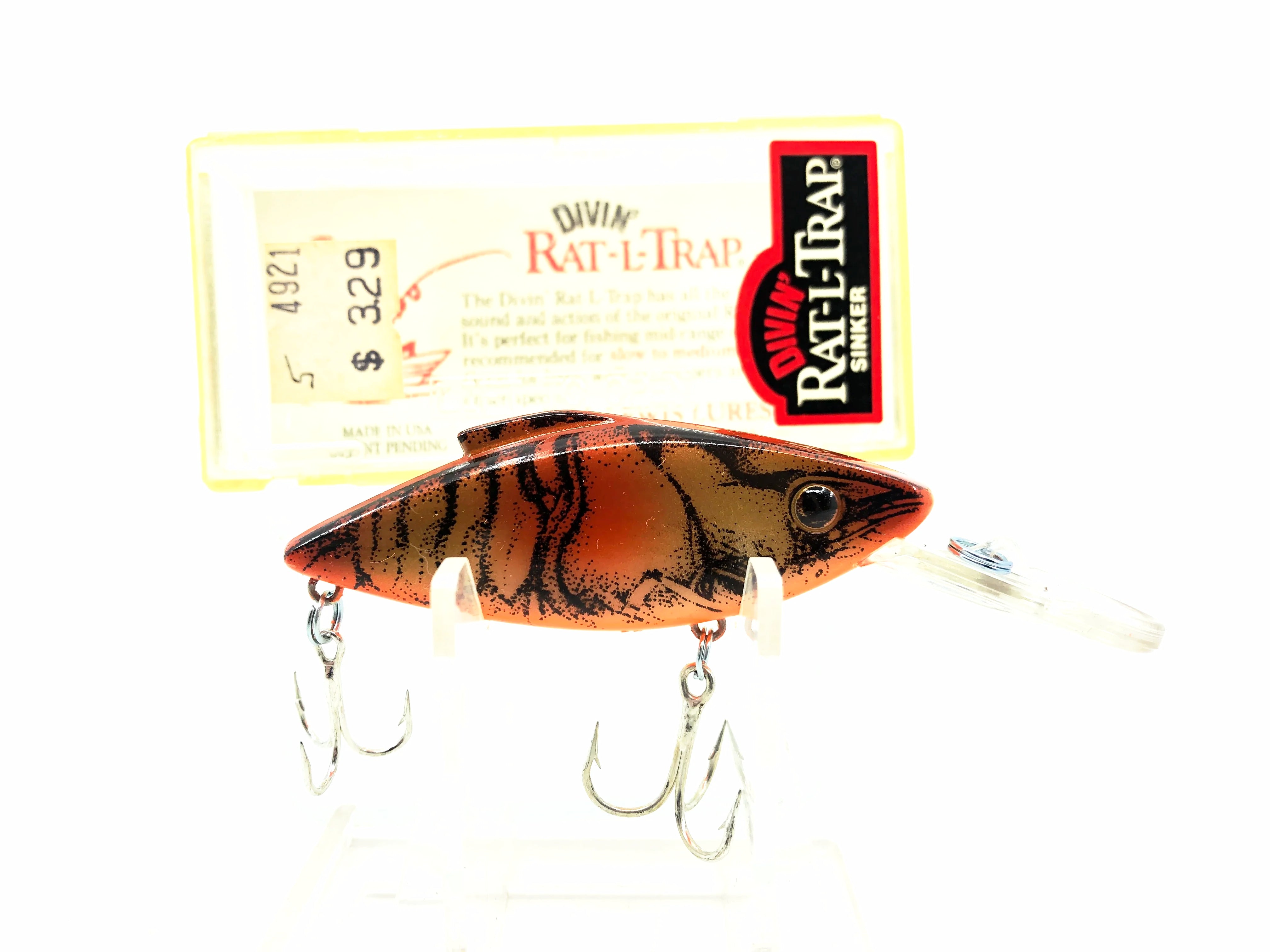 Bill Lewis Divin-Trap Sinker, #46N Natural Crawfish Color w/Box – My ...