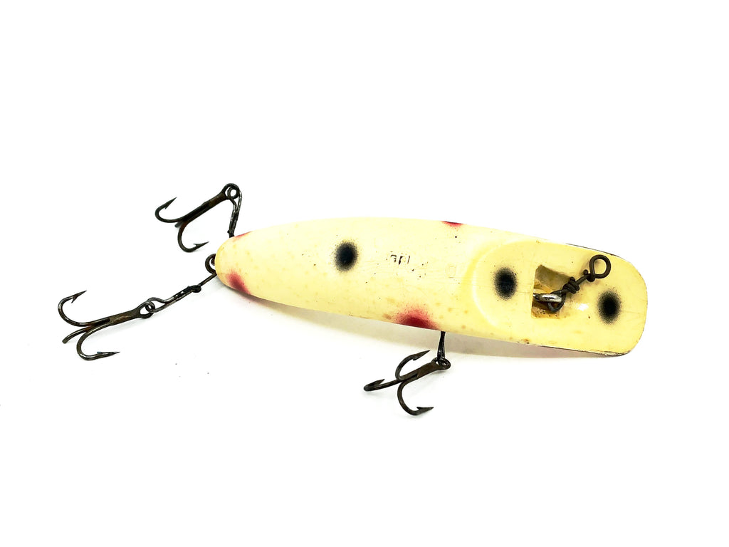 Helin Flatfish T4, Yellow/White with Spots Color-Wooden – My Bait Shop, LLC