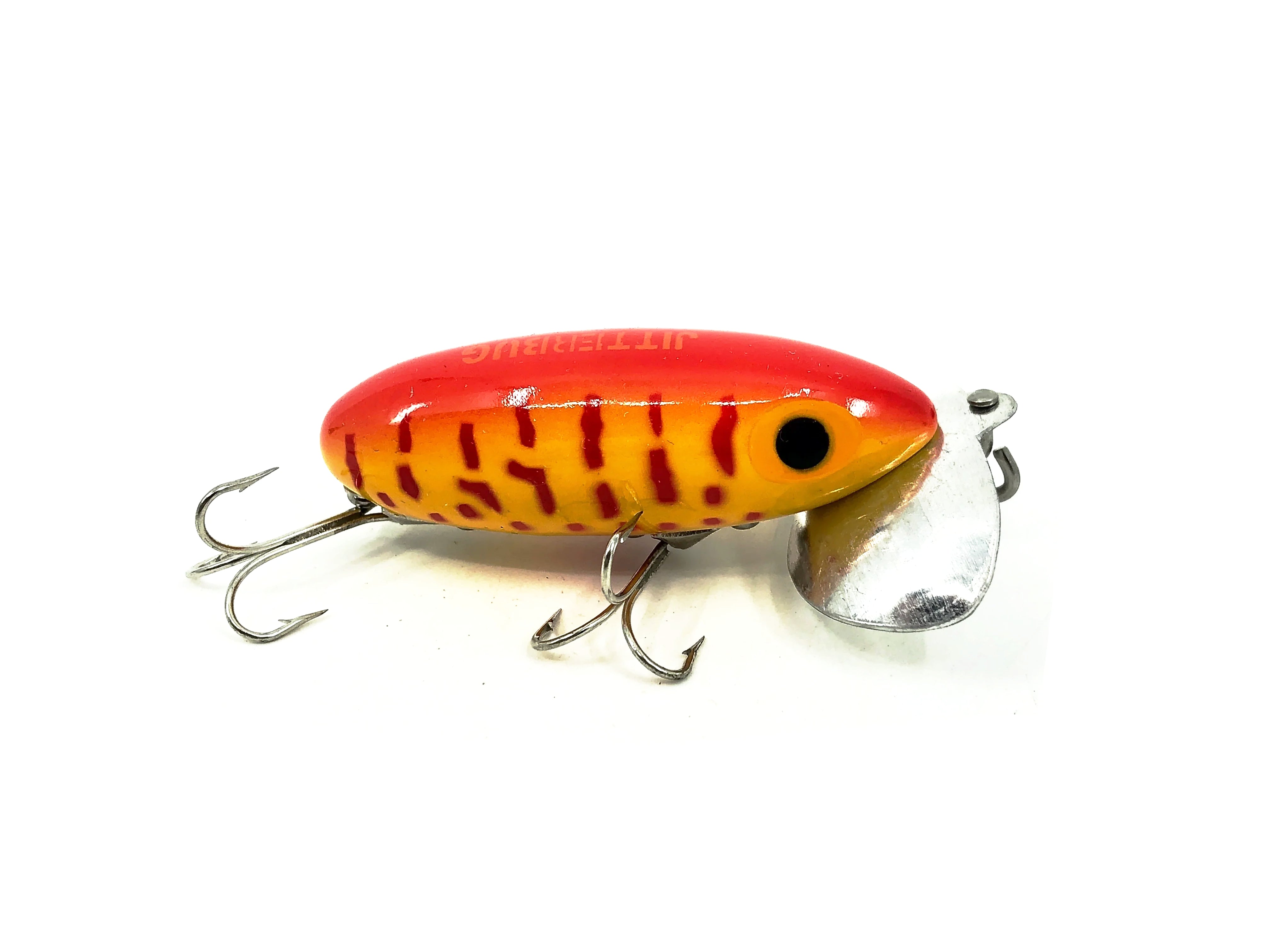 Arbogast Jitterbug 3/8oz, #12 Red Coachdog Color-Rattles – My Bait Shop ...
