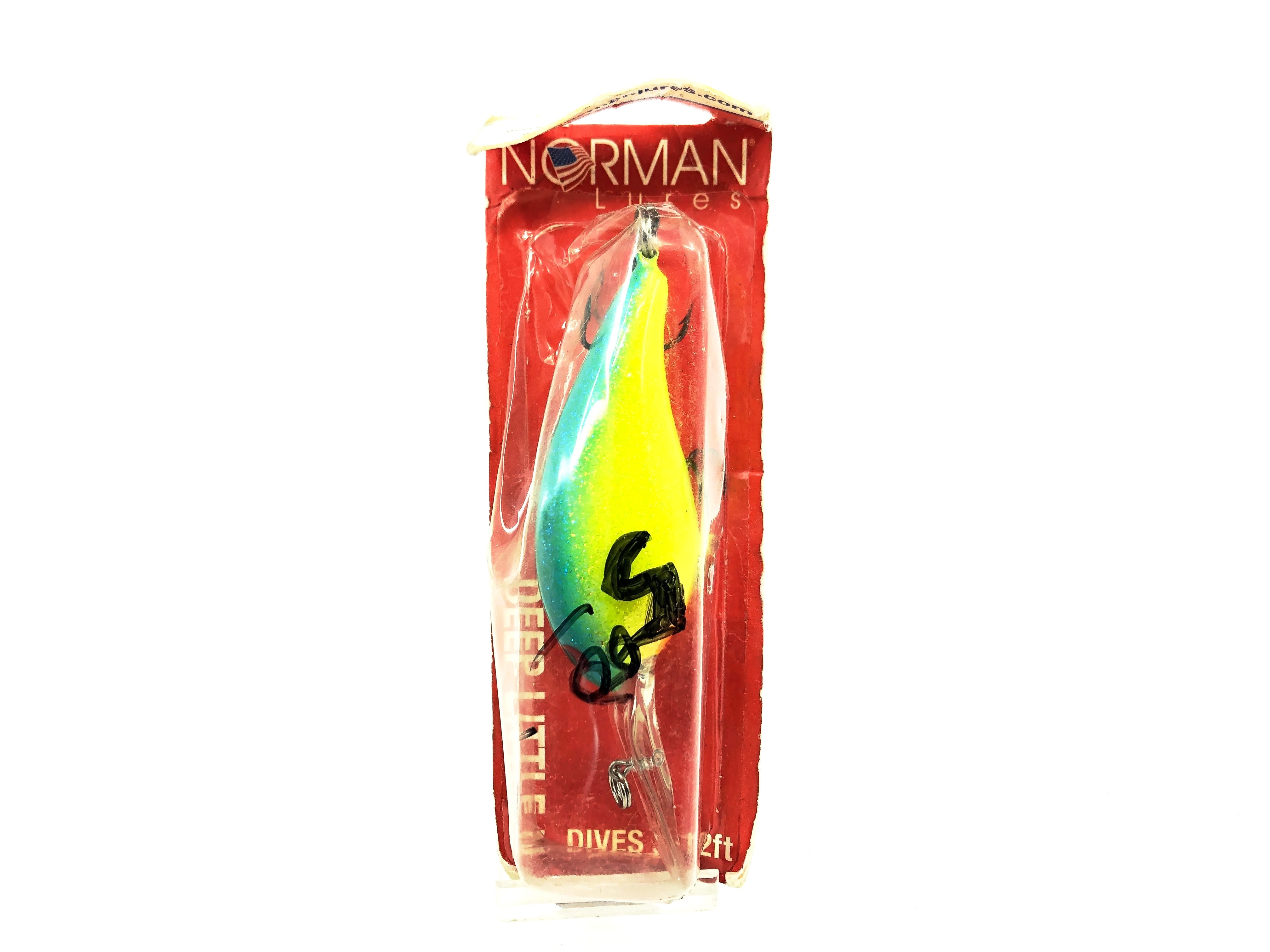 Bill Norman Deep Little N DGLN-NW181, Chartreuse/Blue Color on Card ...