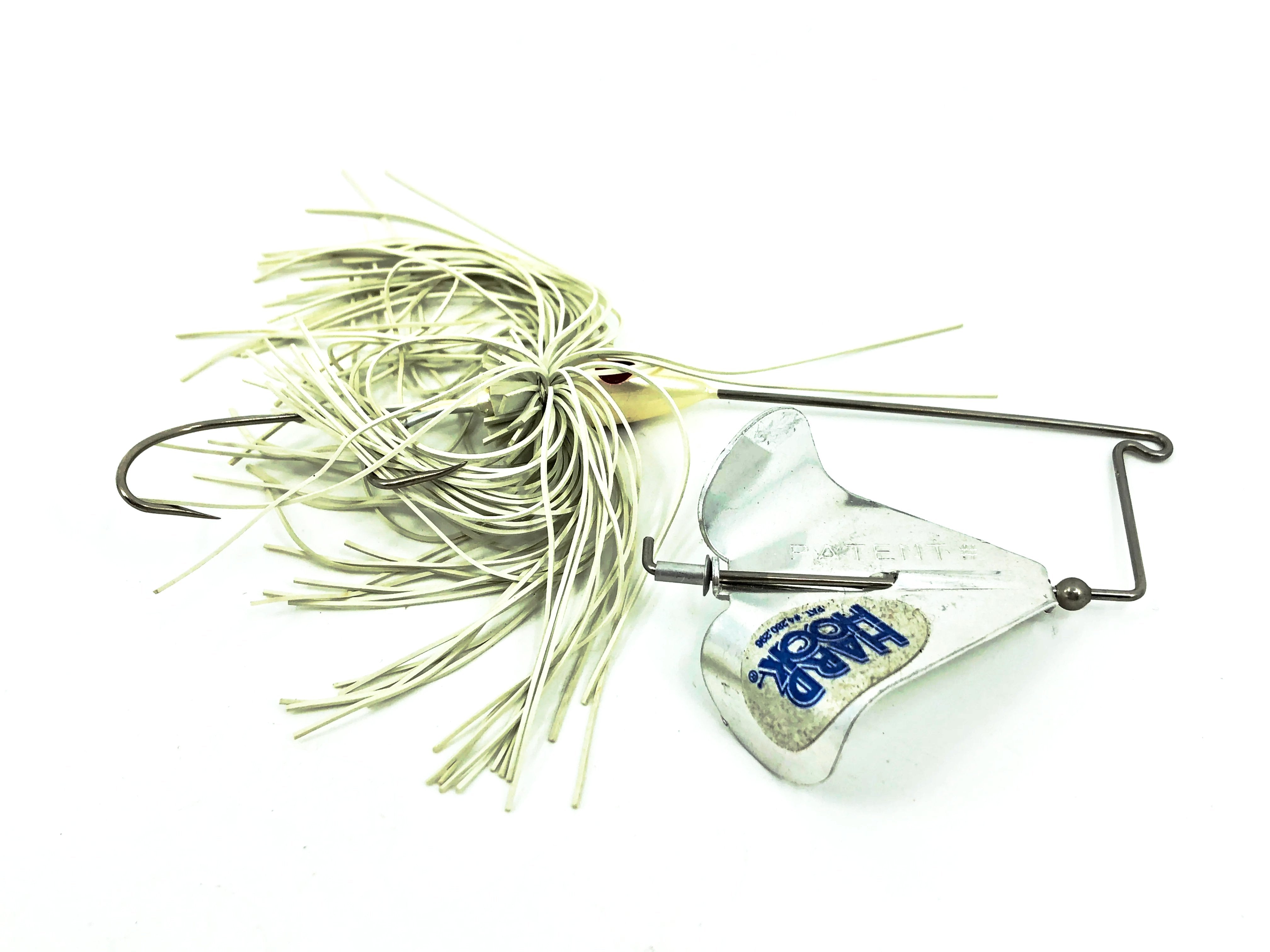 Hard Hook Buzz Bait 1/2oz, White Color – My Bait Shop, LLC