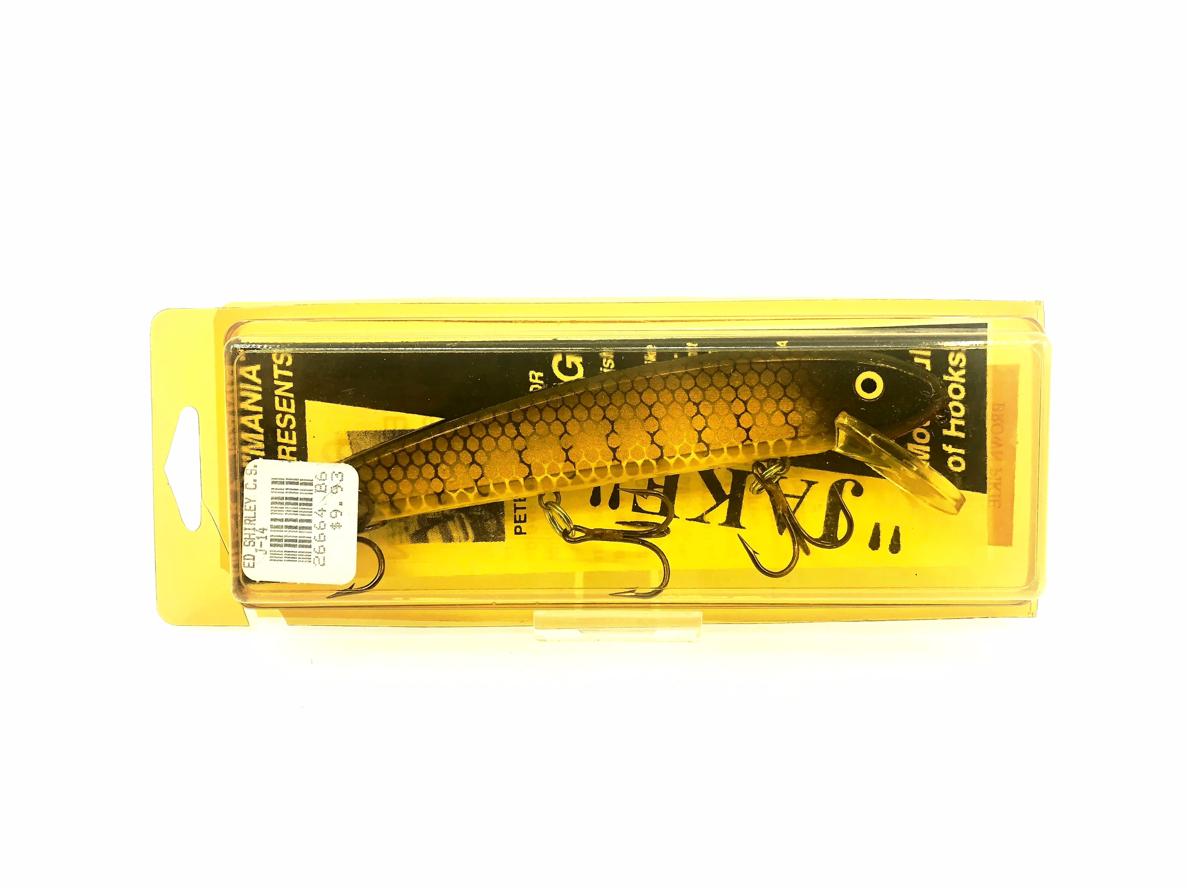 Musky Mania Jake 6" Musky Bait, Brown Pikie Color New on Card – My Bait ...