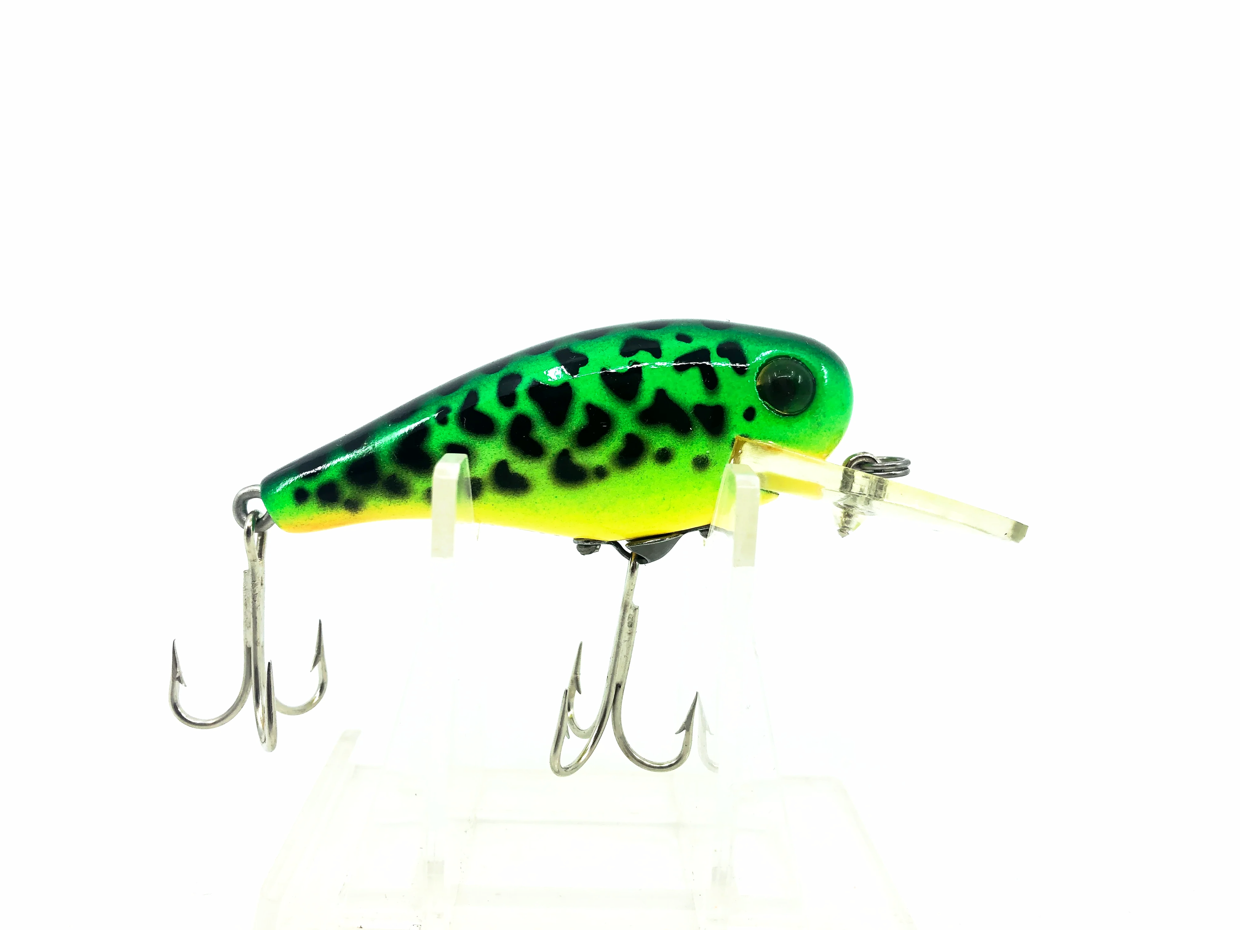 Heddon Timber Rattler X100, GRA Fluorescent Green Crawdad Color – My ...