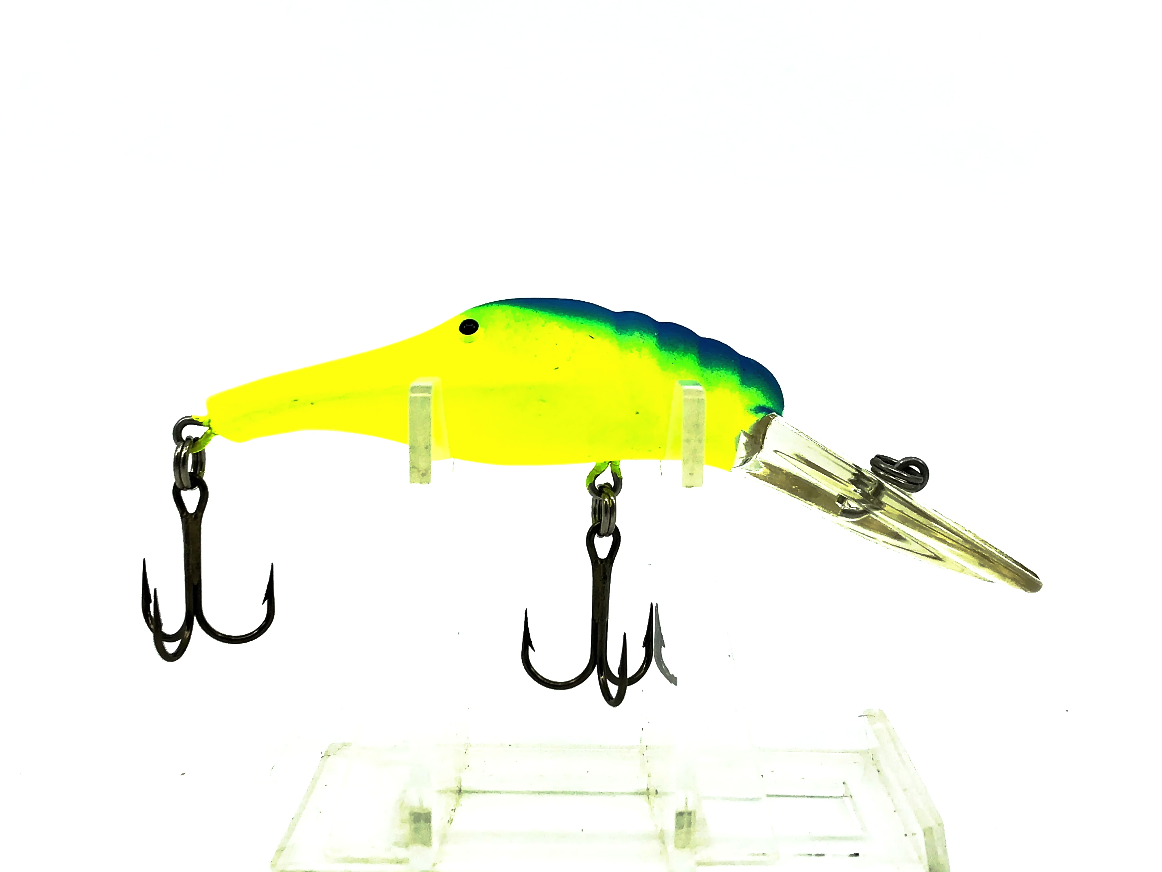 Norman B.H Bass Magnet, Chartreuse/Blue Color – My Bait Shop, LLC