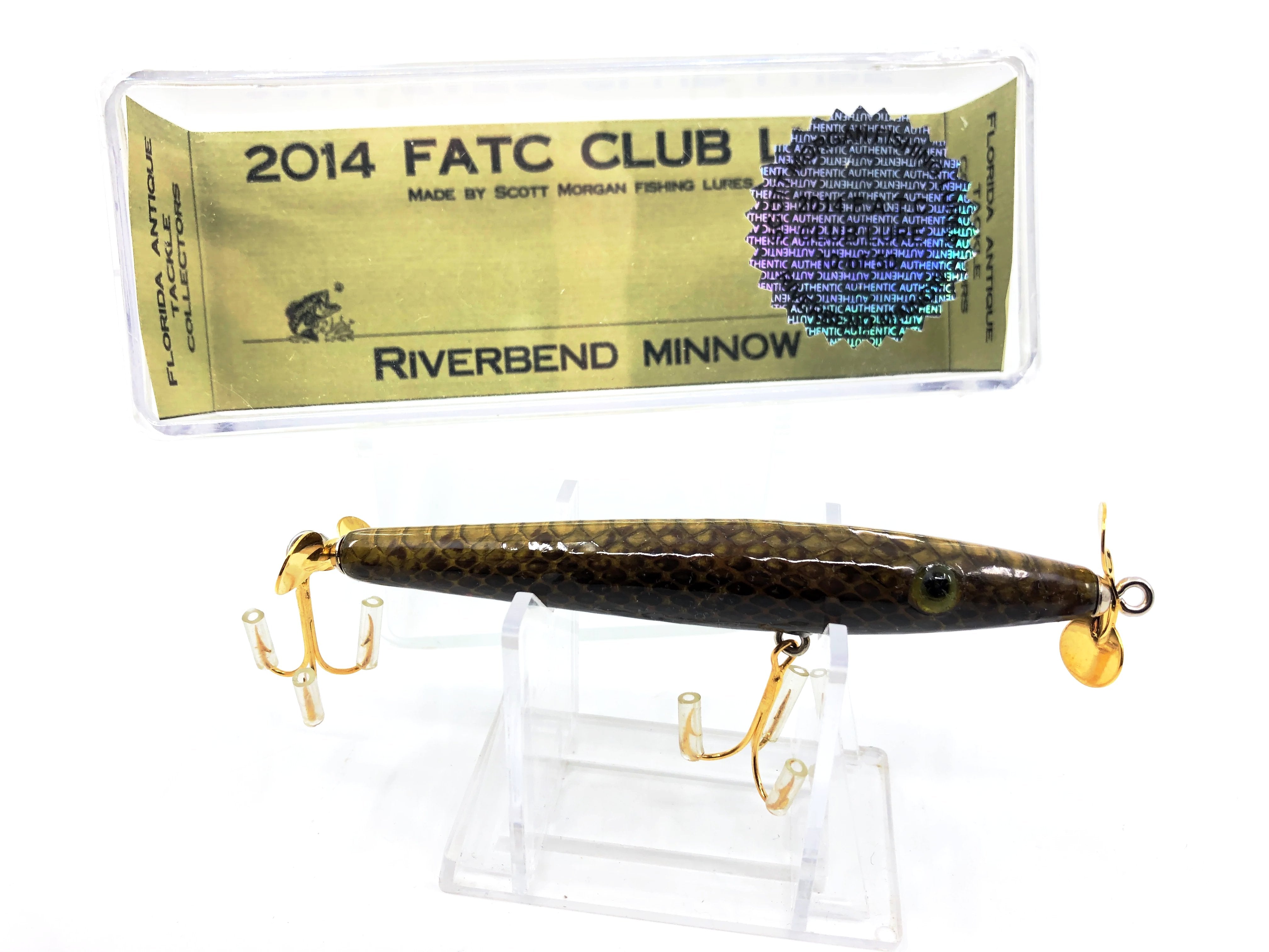 FATC Club #10/50 Scott Morgan Lures, Riverbend Minnow with Box – My ...