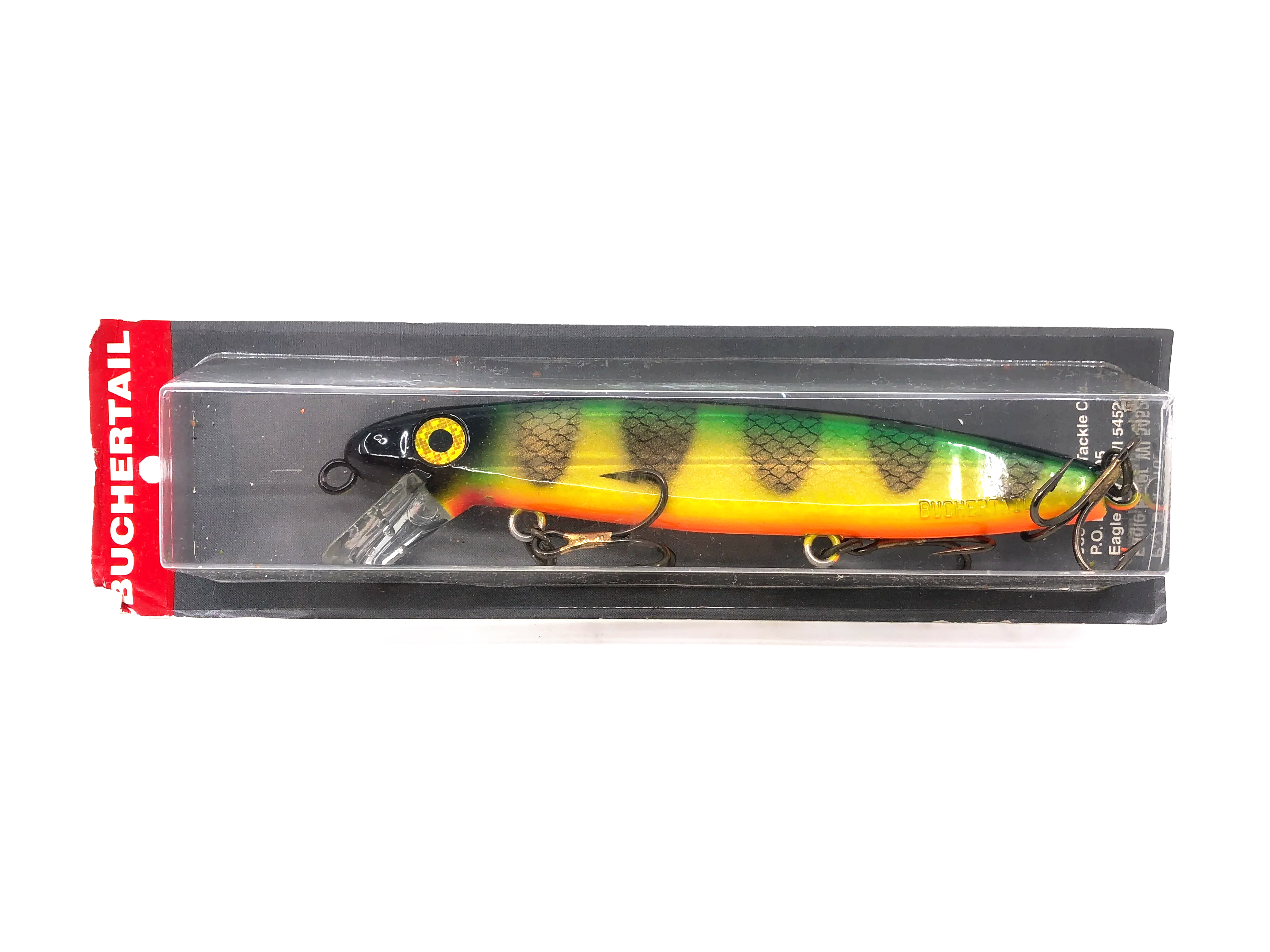 Joe Bucher Tackle Co. Buchertail Straight Shallow Raider 7", Natural P ...