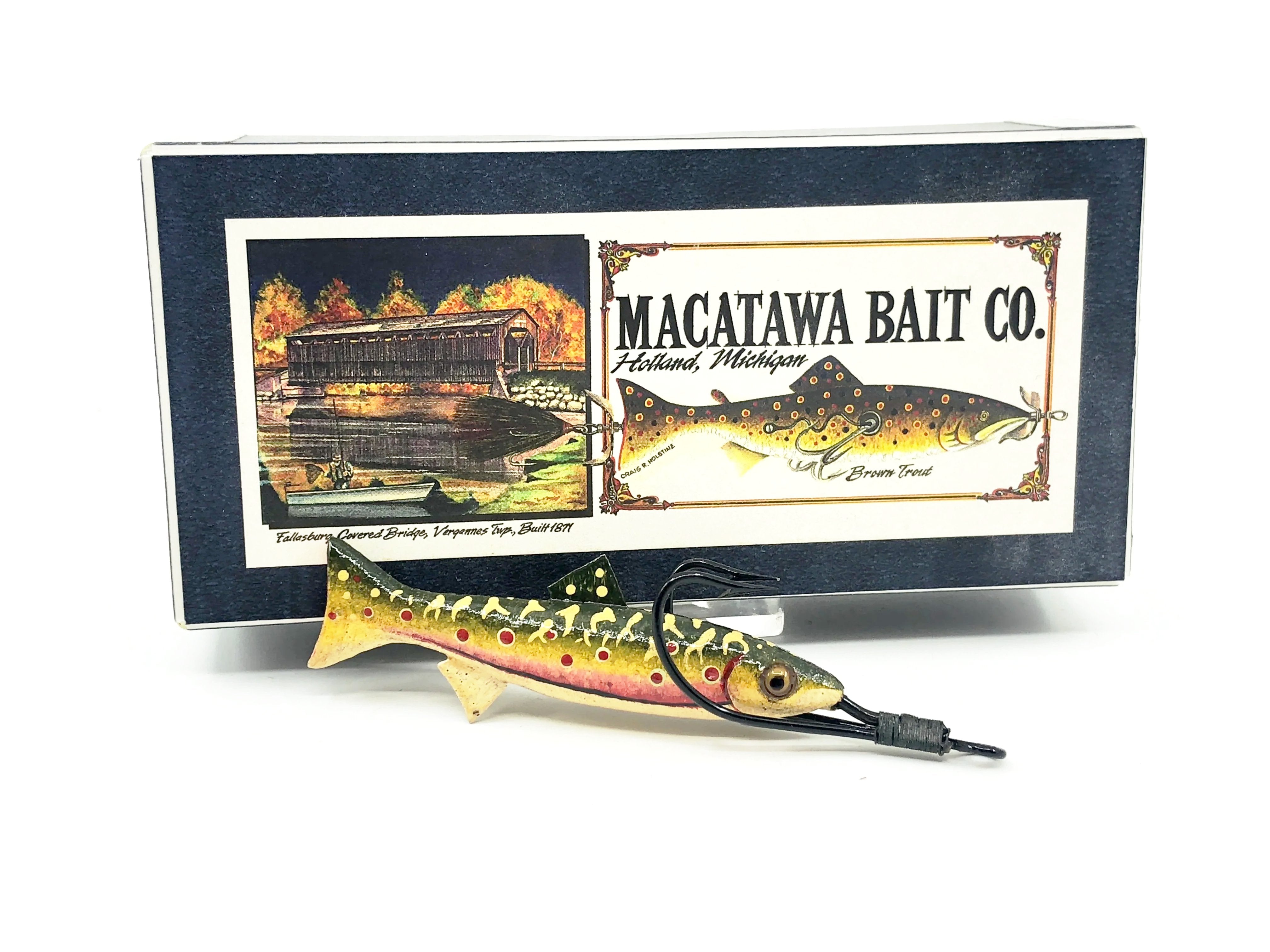 Macatawa Bait Co. Fly Rod Brook Trout w/Box – My Bait Shop, LLC