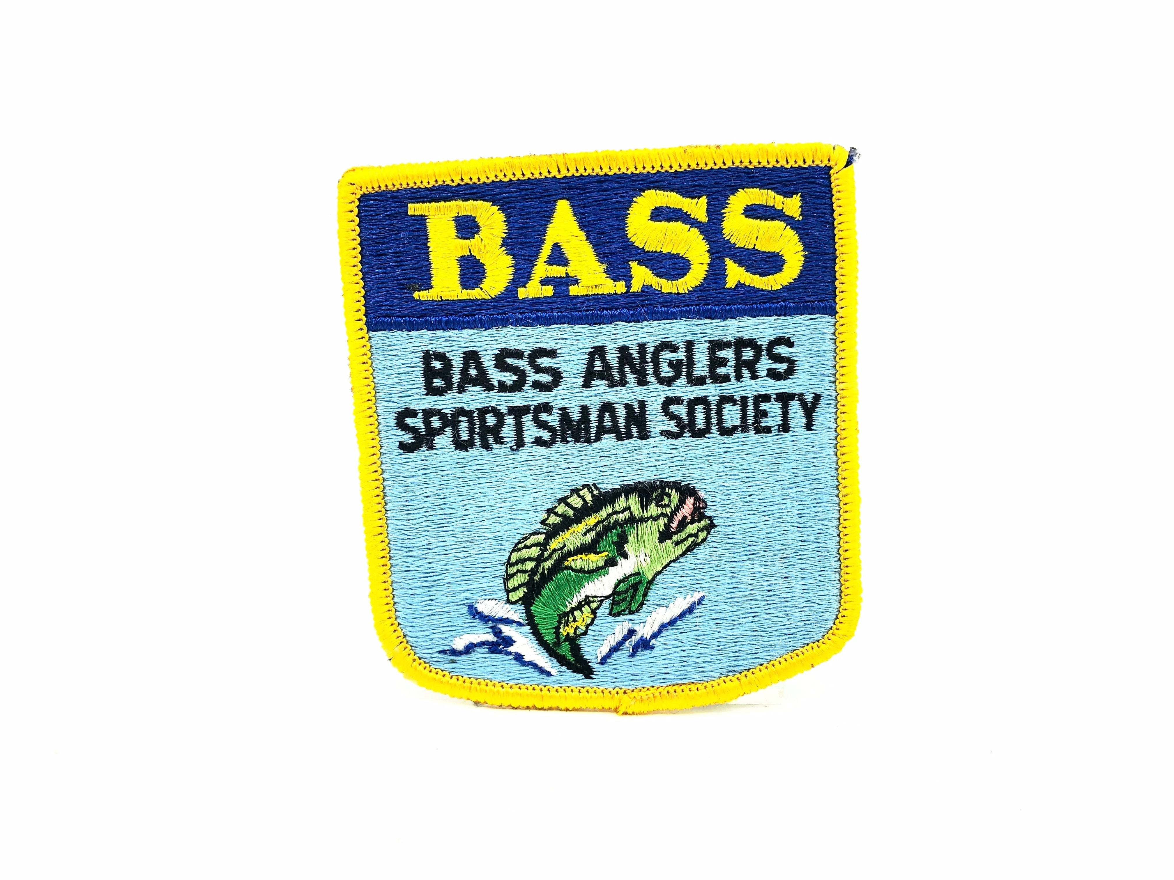 BASS Bass Angler Sportsman Society Vintage Fishing Patch – My Bait Shop ...