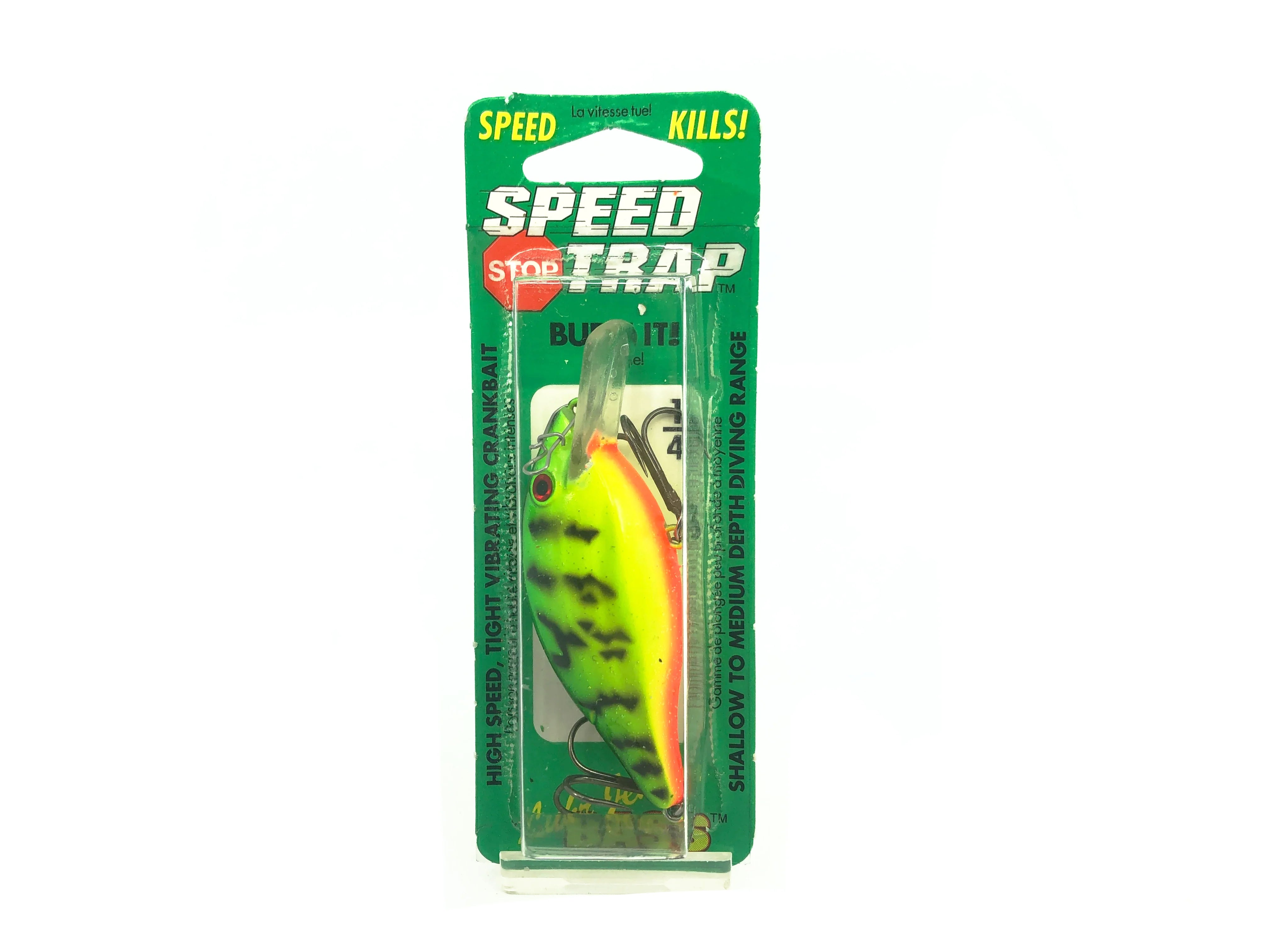Luhr Jensen Speed Trap, Batman-Fire Tiger Color with Card – My Bait ...