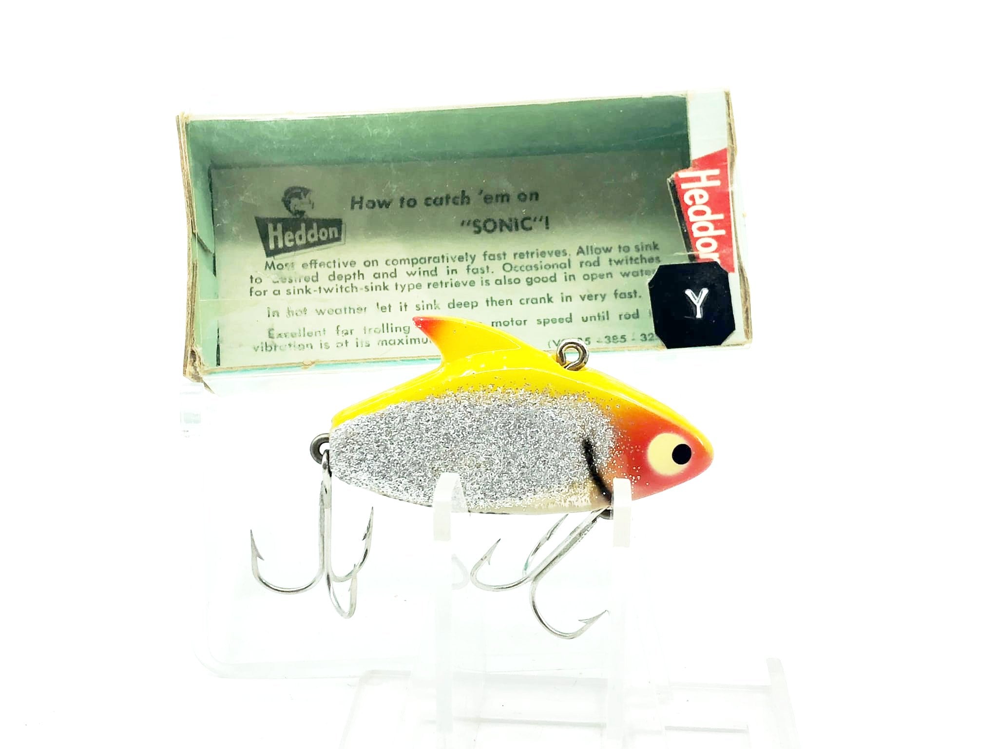 Heddon V9385 Vibra Flash Sonic Y Color with Box – My Bait Shop, LLC