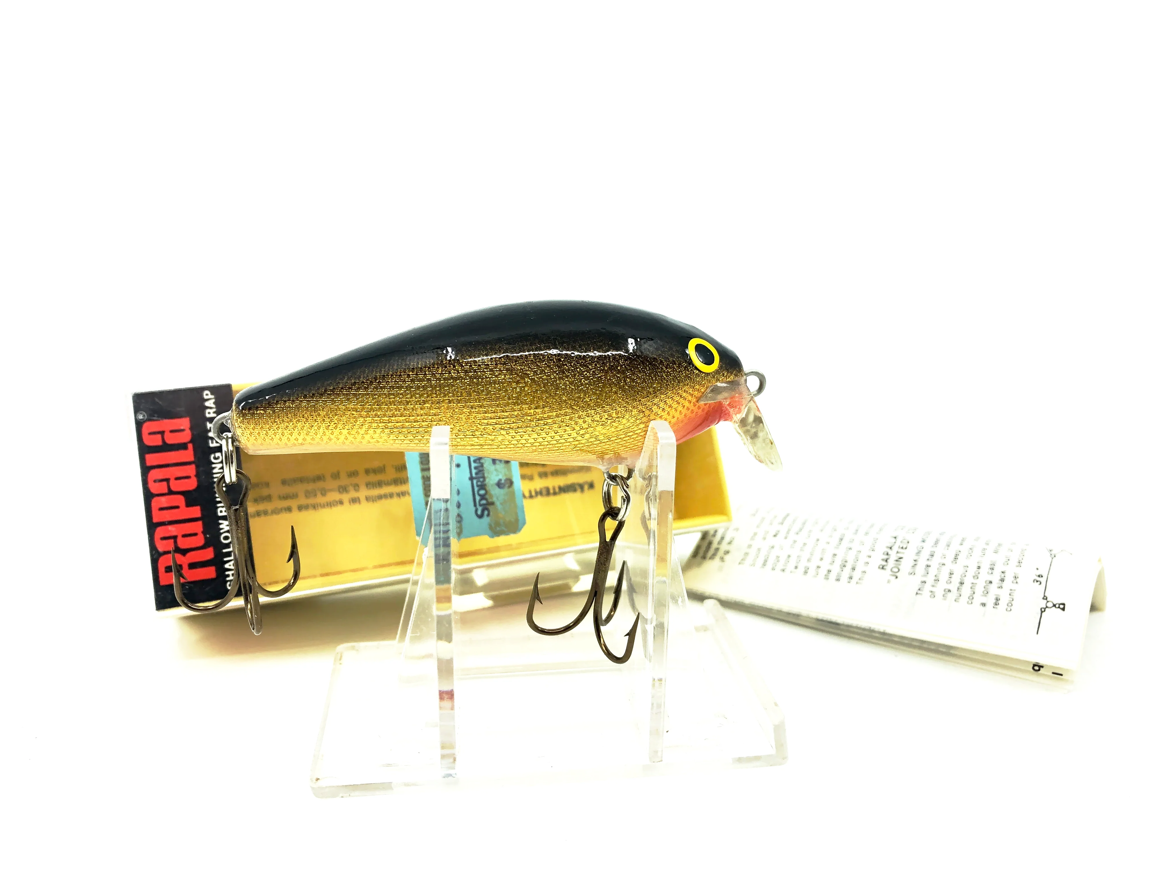Rapala Shallow Fat Rap SFR-7, G Gold Color w/ Box – My Bait Shop, LLC