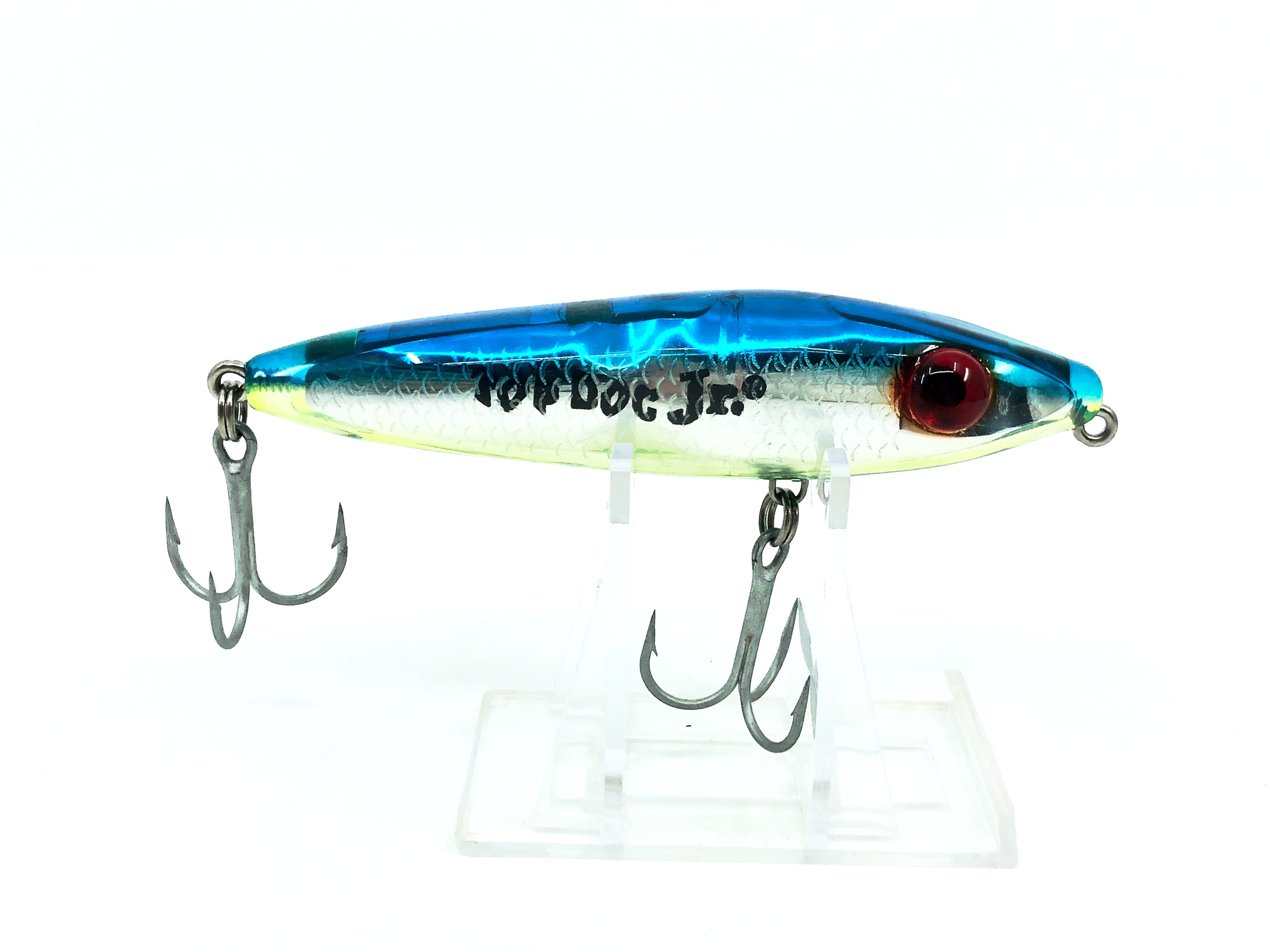 L & S Top Dog Jr., 84MR-CHBL Chartreuse/Blue Back Color – My Bait Shop, LLC