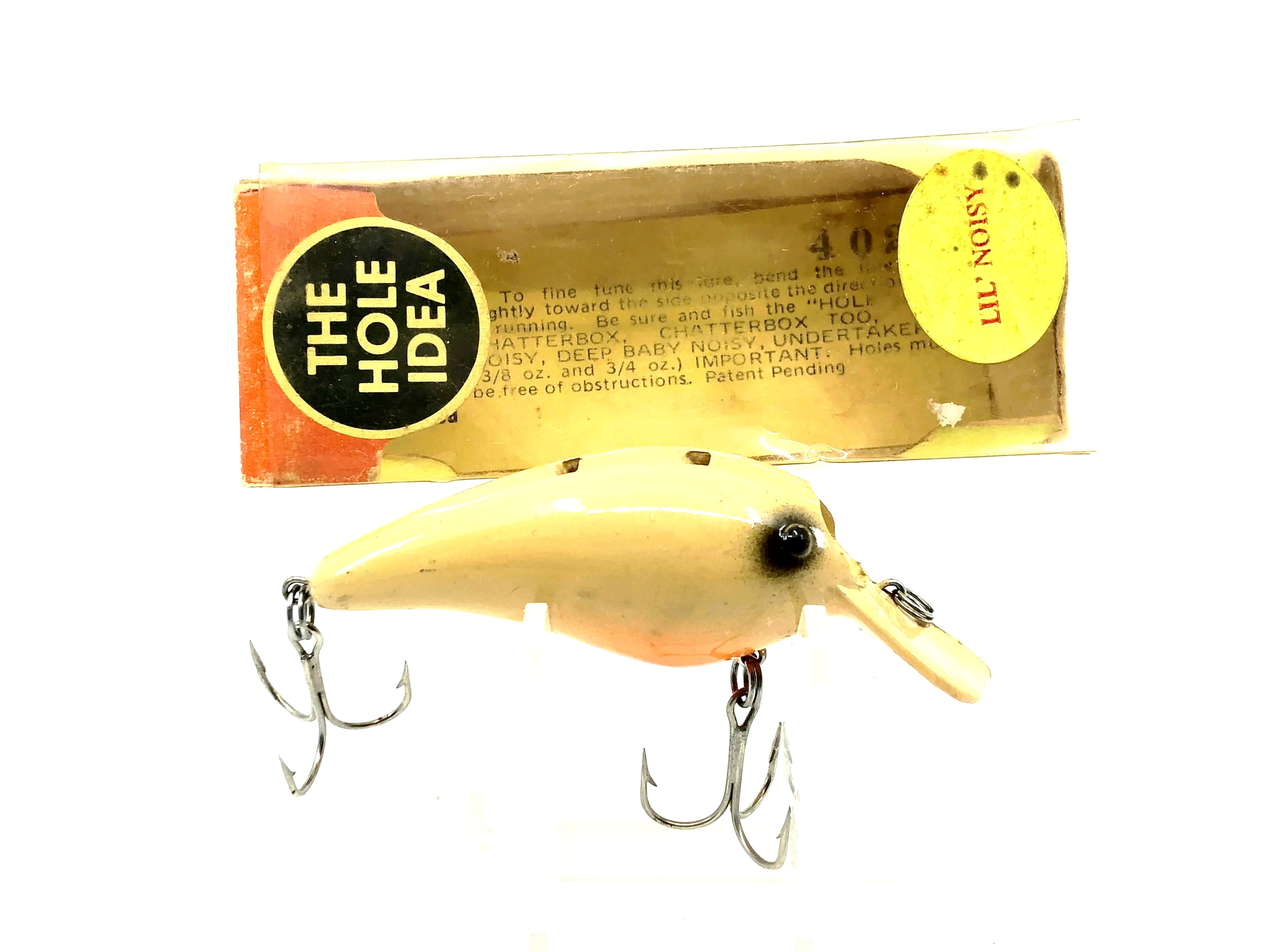 Aquasonic Lil-Noisy Lure, Bone Color w/Box – My Bait Shop, LLC
