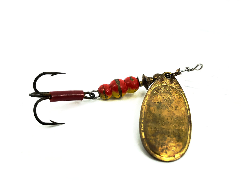 Vintage Mepps Aglia #4 Plain Treble, Gold Blade Color – My Bait Shop, LLC