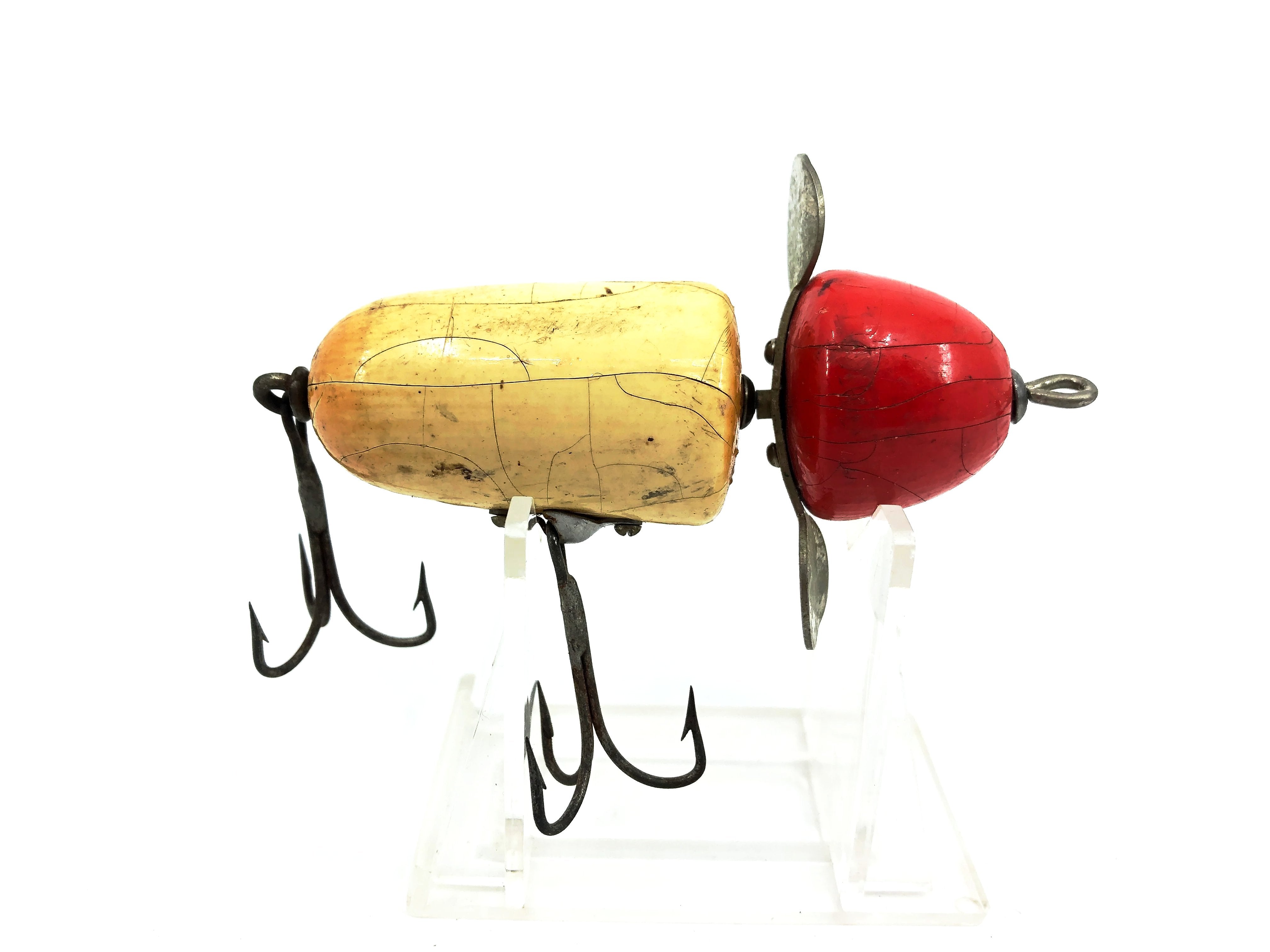 Pflueger Globe 3770, White/Red Head Color – My Bait Shop, LLC