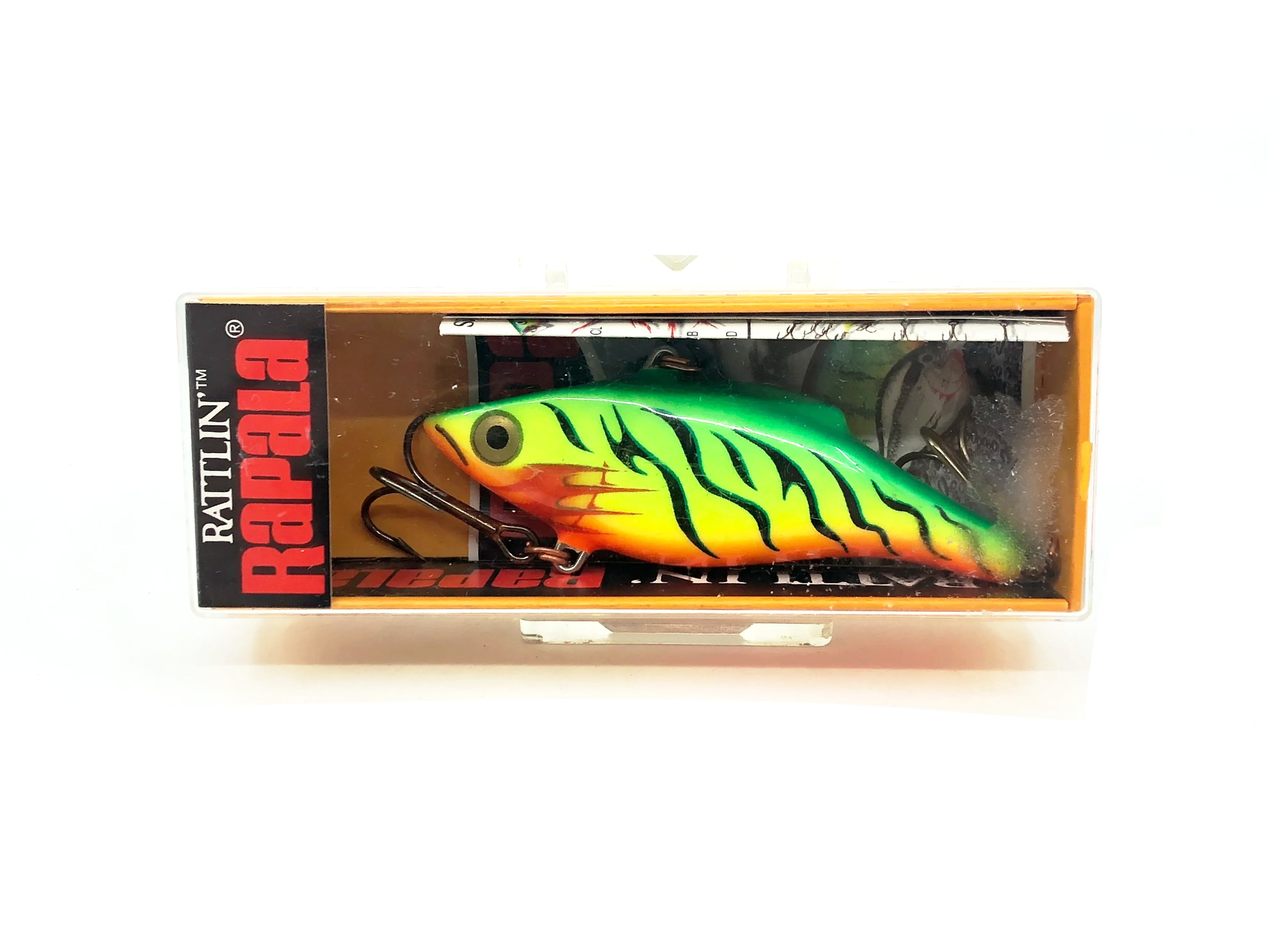 Rapala Rattlin' Rap RNR-7, FT Firetiger Color with Box – My Bait Shop, LLC