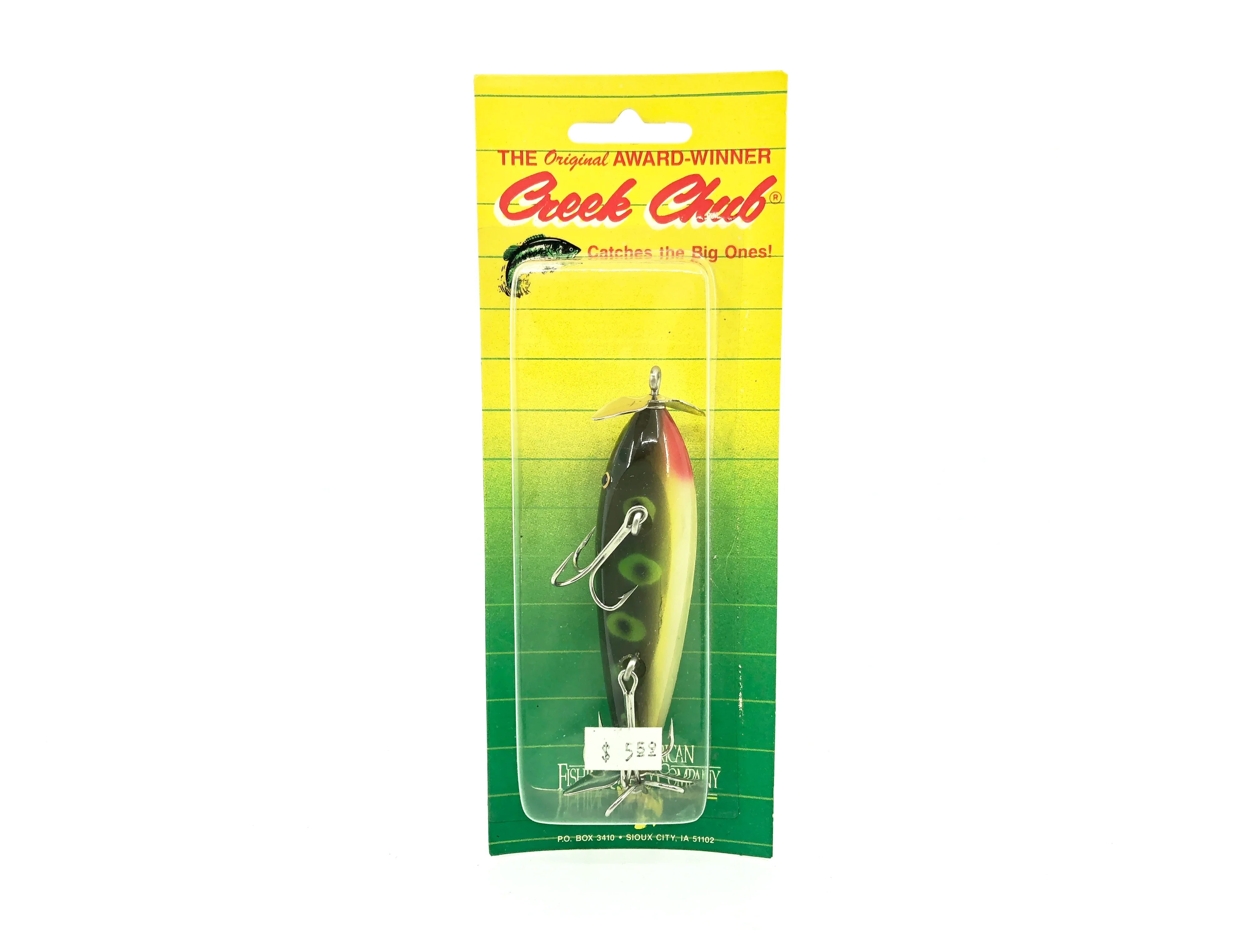 Creek Chub 1500P Injured Minnow, F Frog Color on Card – My Bait Shop, LLC